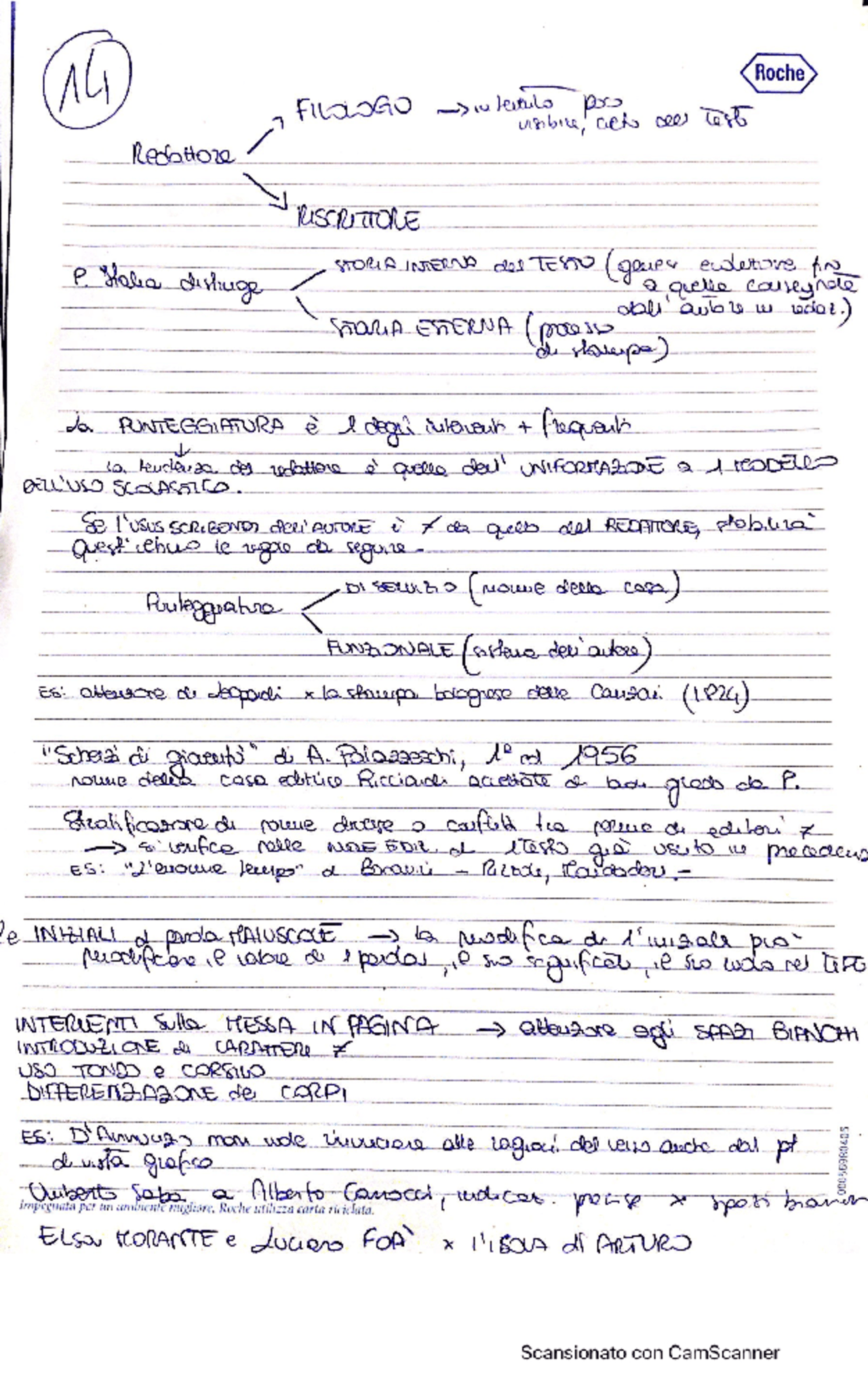 Le Diverse Pagine Di A Cadioli Docsity