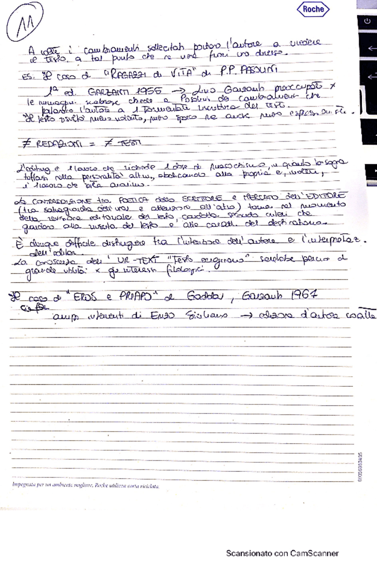 Le Diverse Pagine Di A Cadioli Docsity