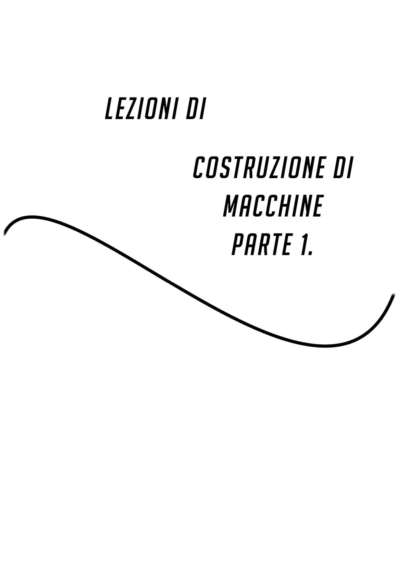 Lezioni Di Costruzione Di Macchine Parte 1 Docsity