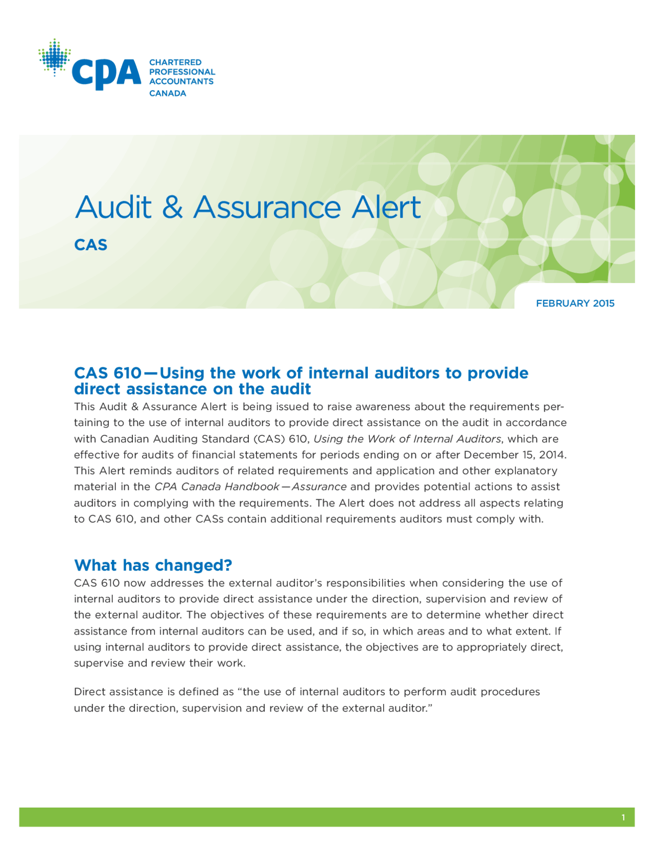 Audit And Assurance Docsity