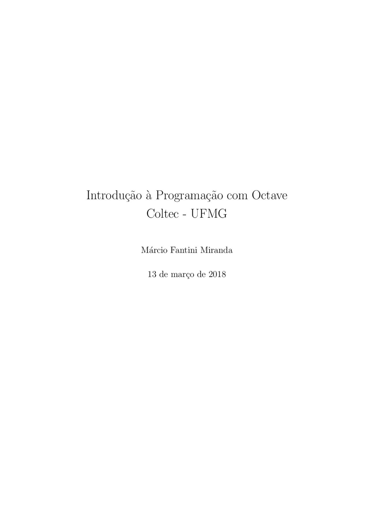 Apostila Octave De Programacao Docsity