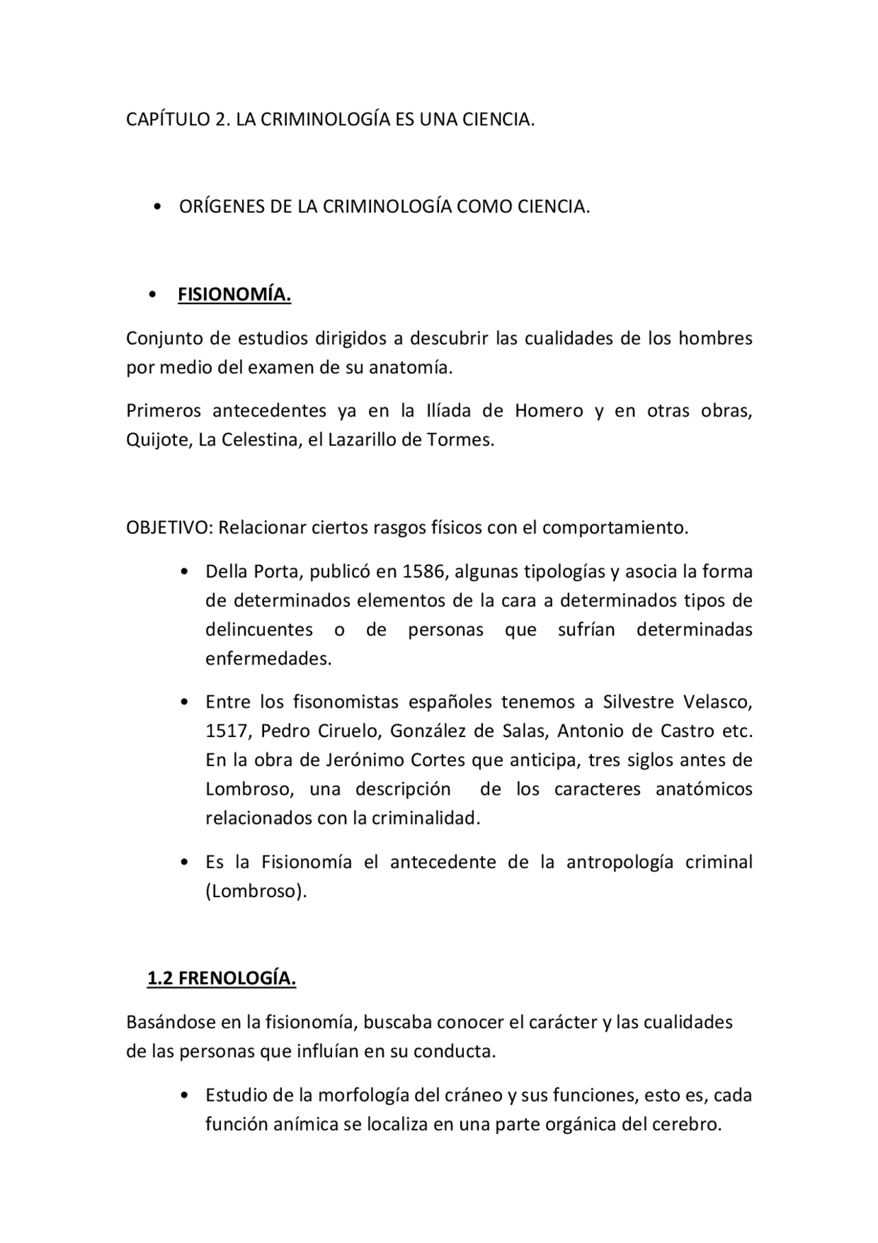 Tema 2 Introduccion A La CriminologÍa Docsity