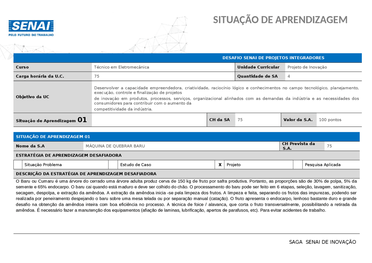 Projeto De Inovação 2 Docsity