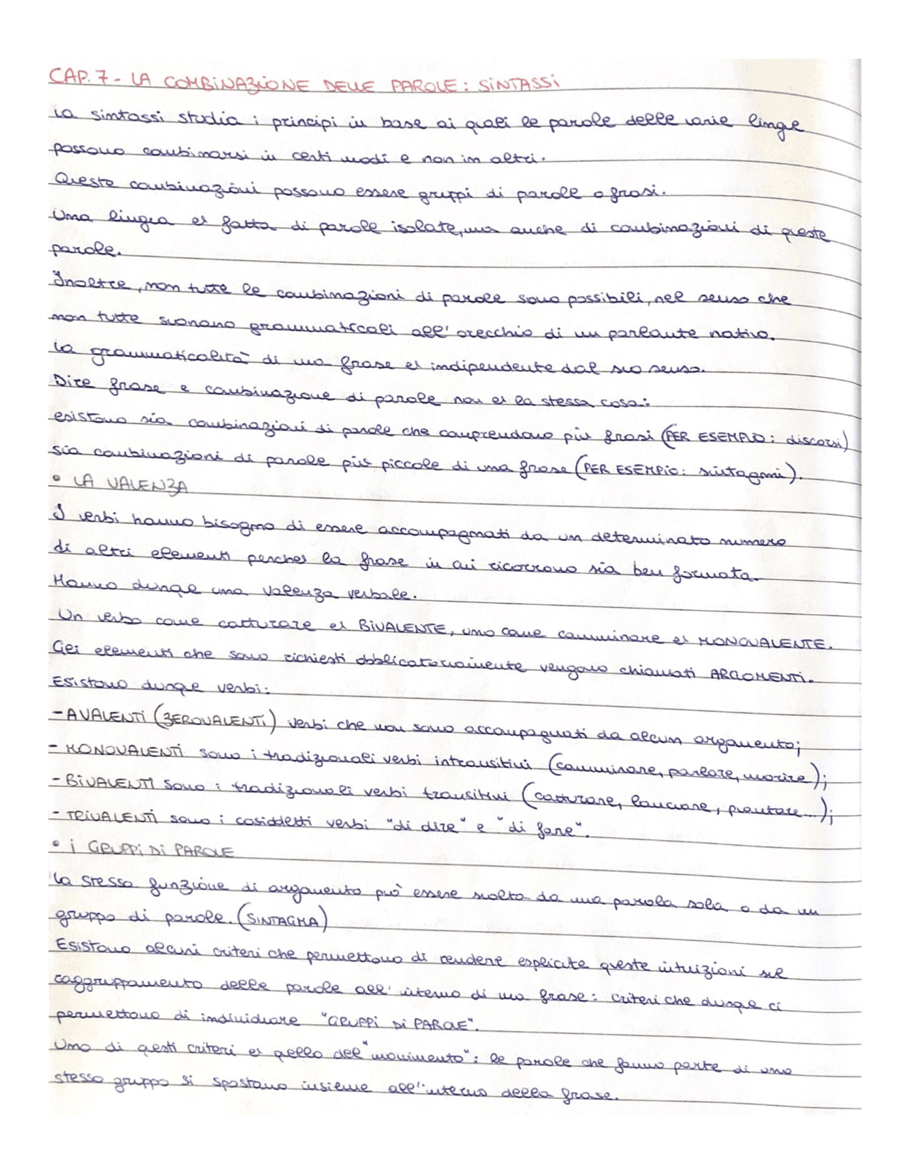 Cap7 Libro Le Lingue E Il Linguaggio Graffi Scalise Docsity
