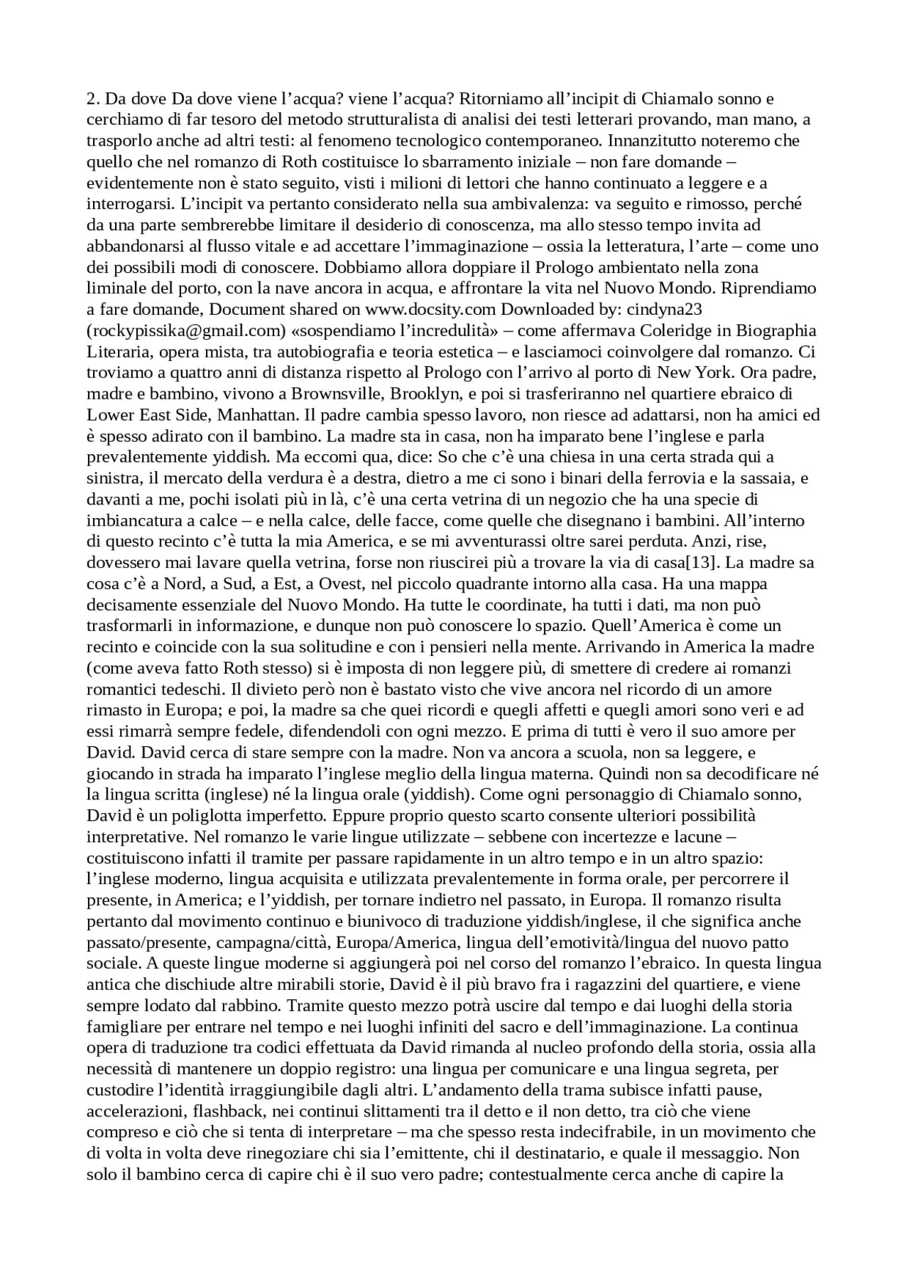 Informatica Appunti 2 Parte Docsity