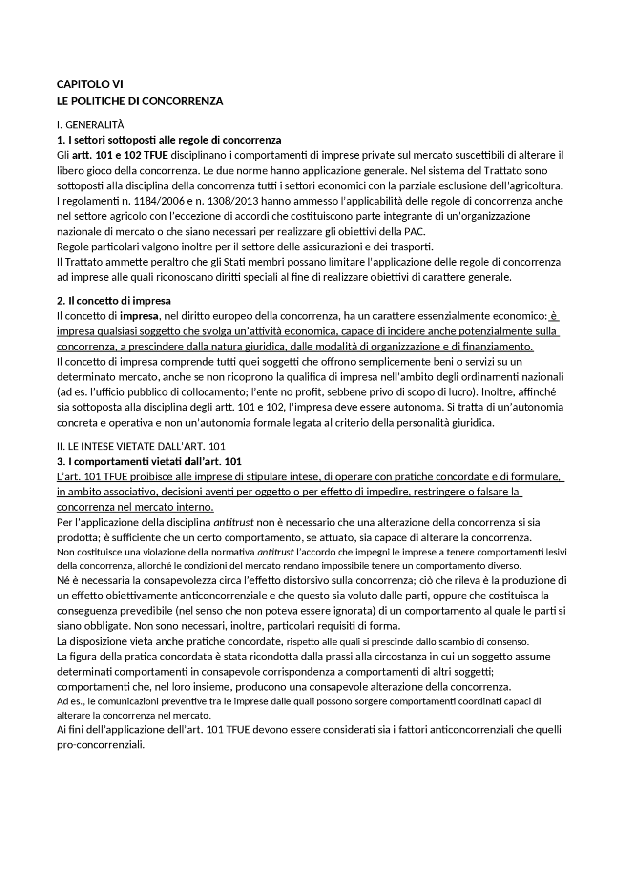 Riassunto Strozzi Cap 6 E Cap 8 Docsity