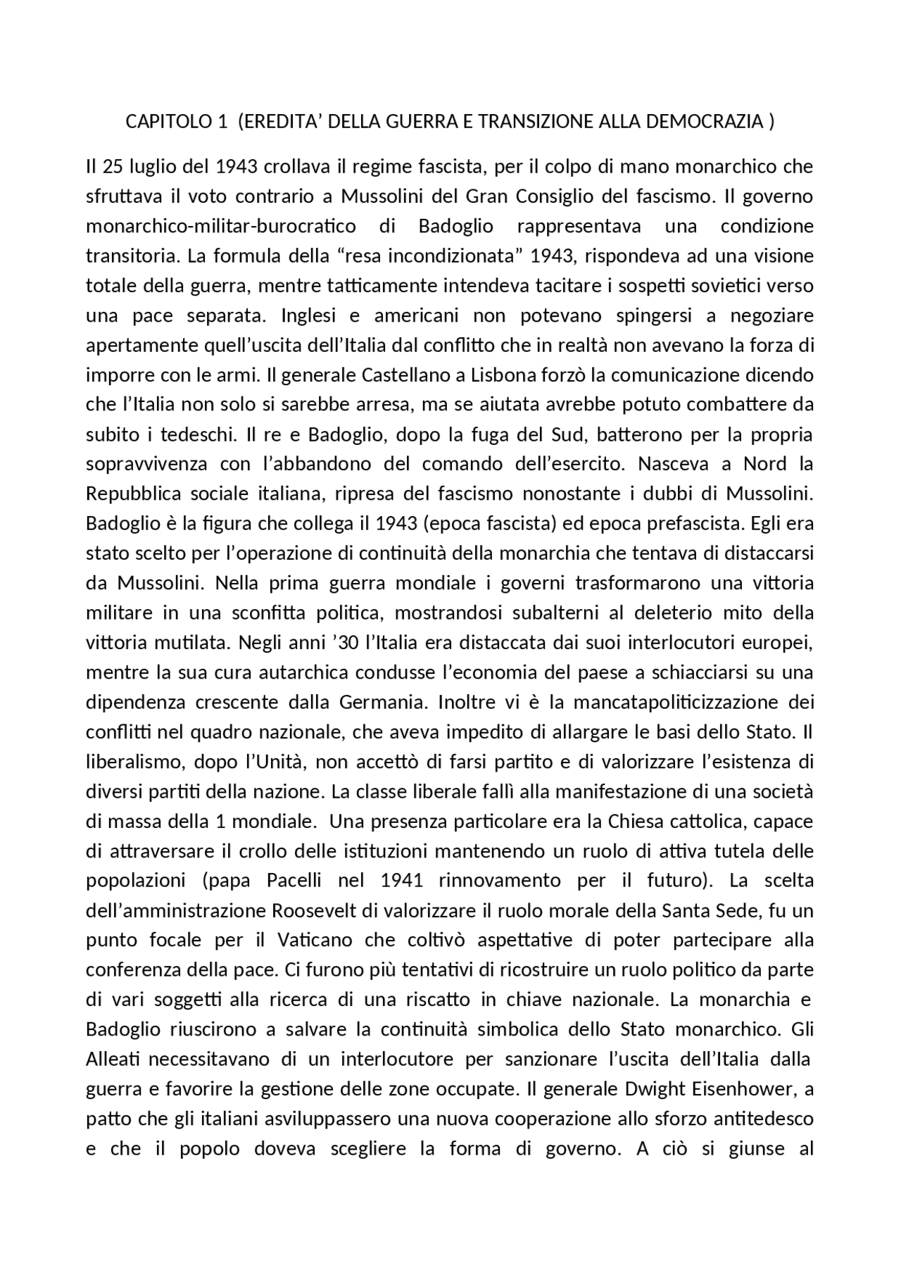Riassunto Guerra Fredda Docsity