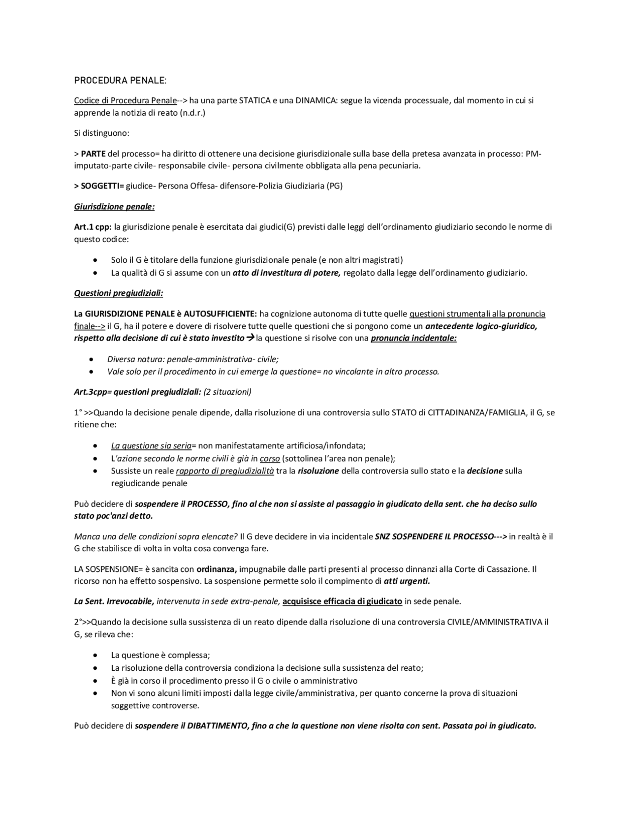 Procedura Penale Conso Grevi 2020 Docsity