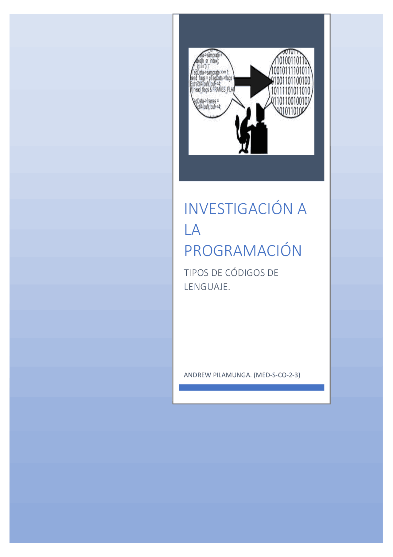 Tipos de códigos de lenguaje | Sintesi del corso di Filosofia del ...