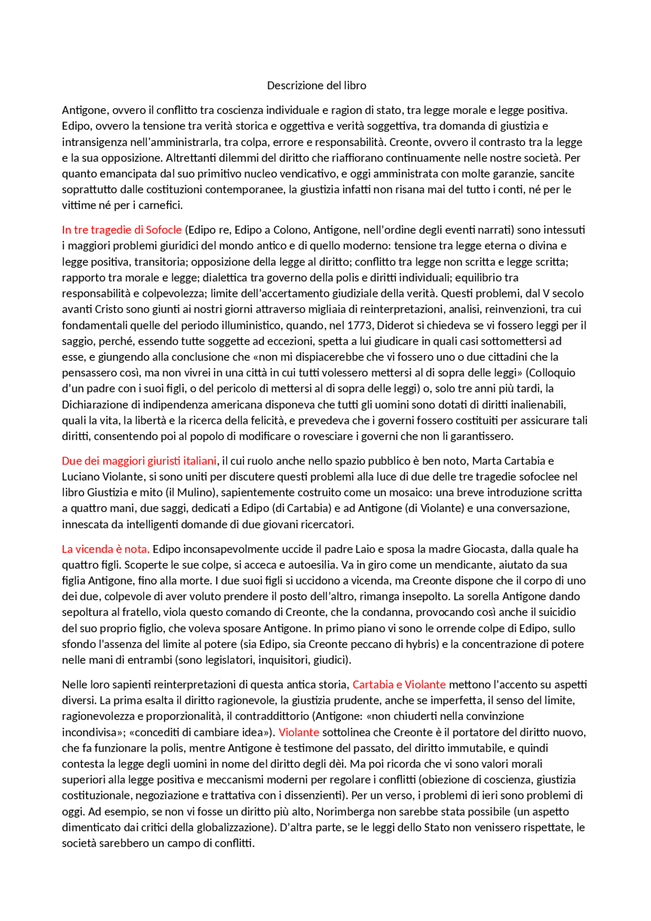 Appunti Filosofia Giustizia E Mito Docsity