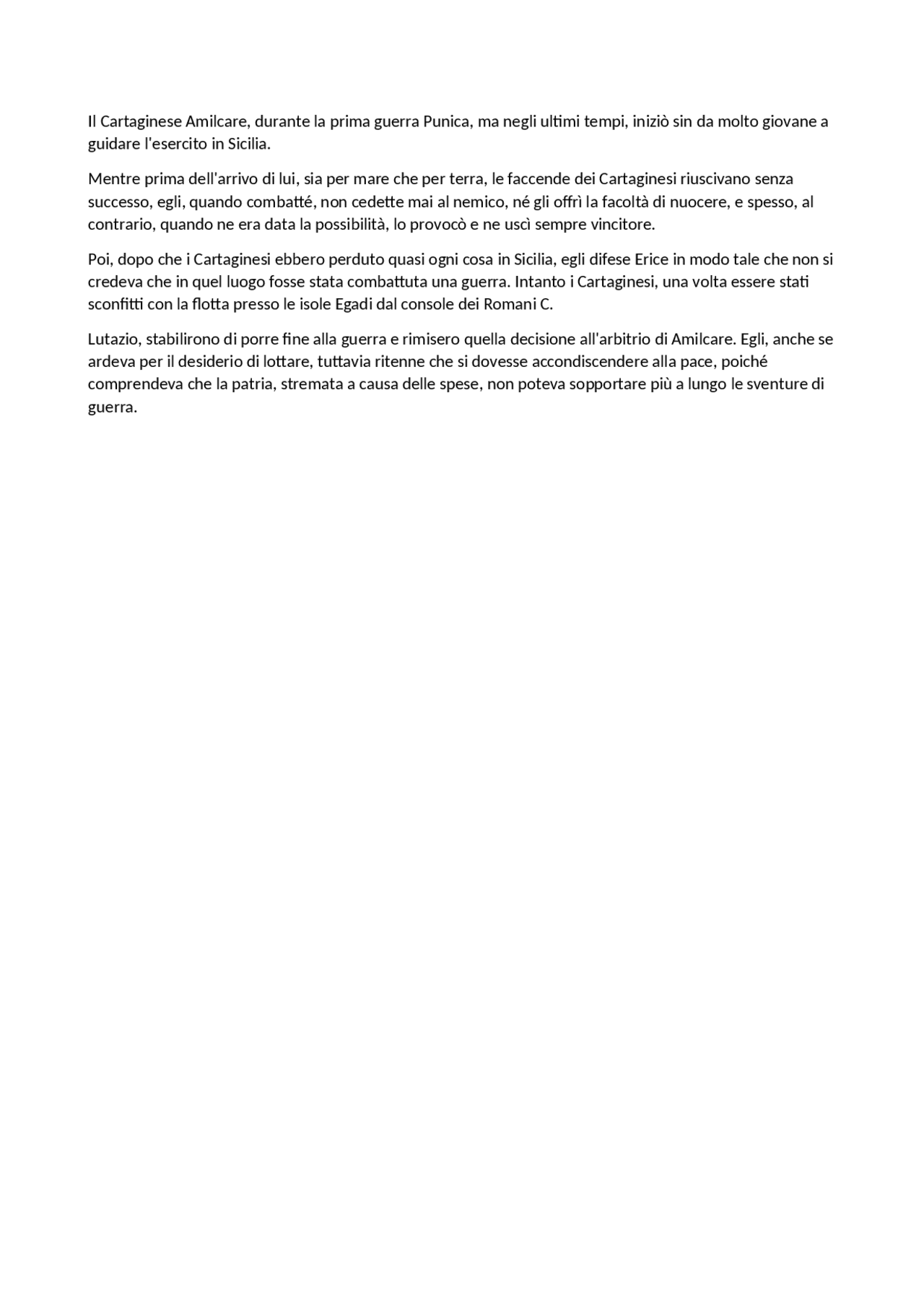 Traduzione Versione Docsity