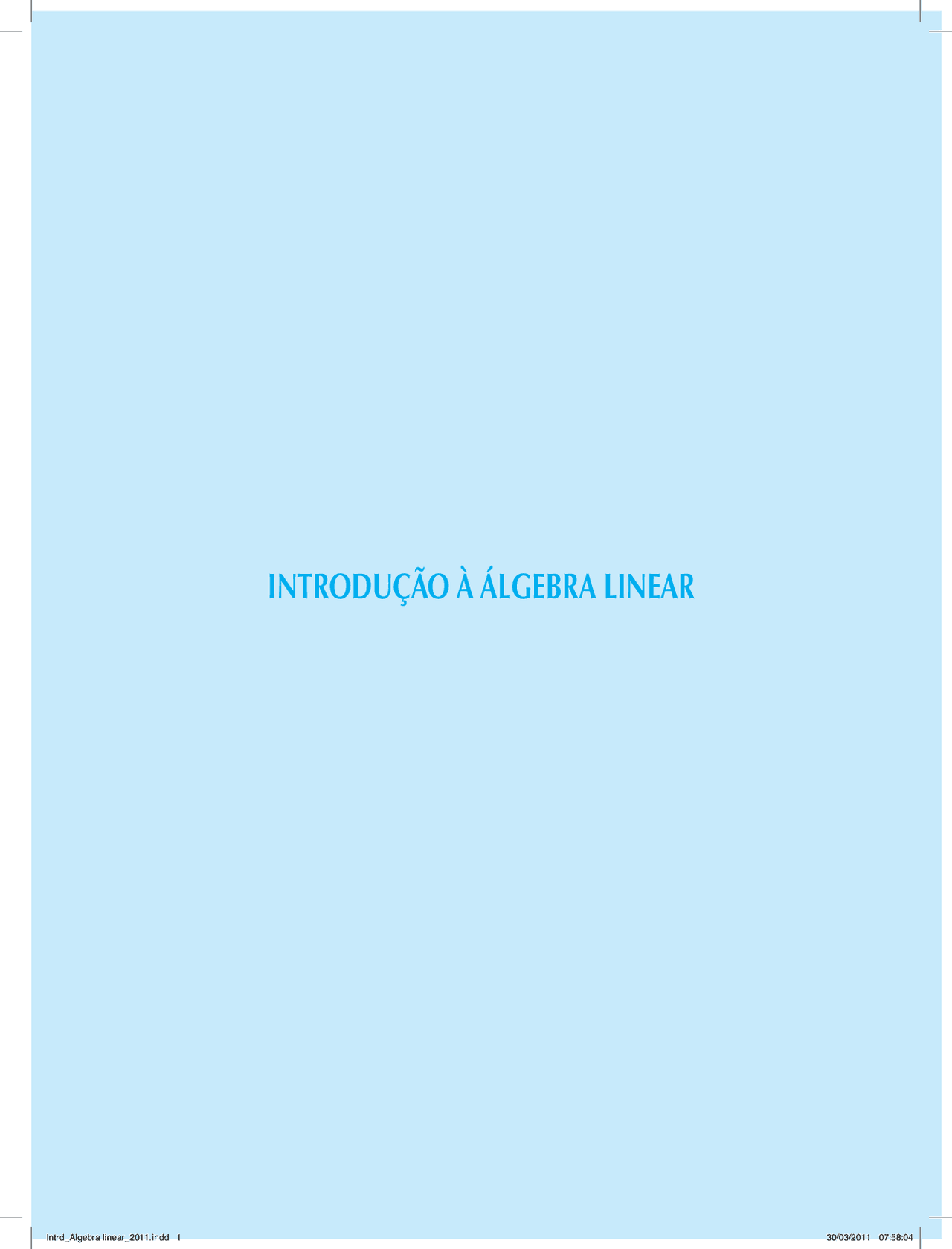 Apostila de algebra linear - Docsity