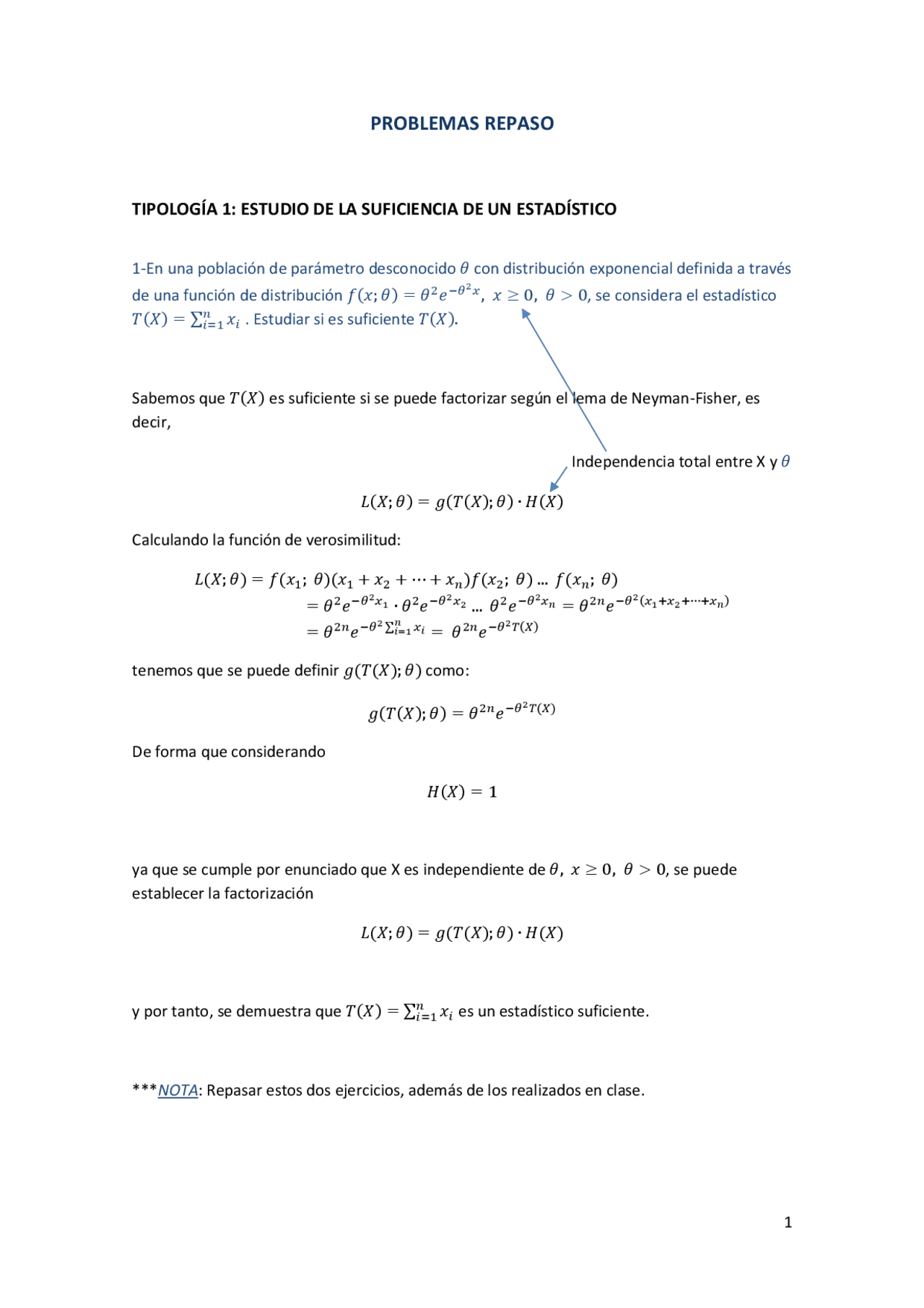 Ejercicios Estadistica Docsity