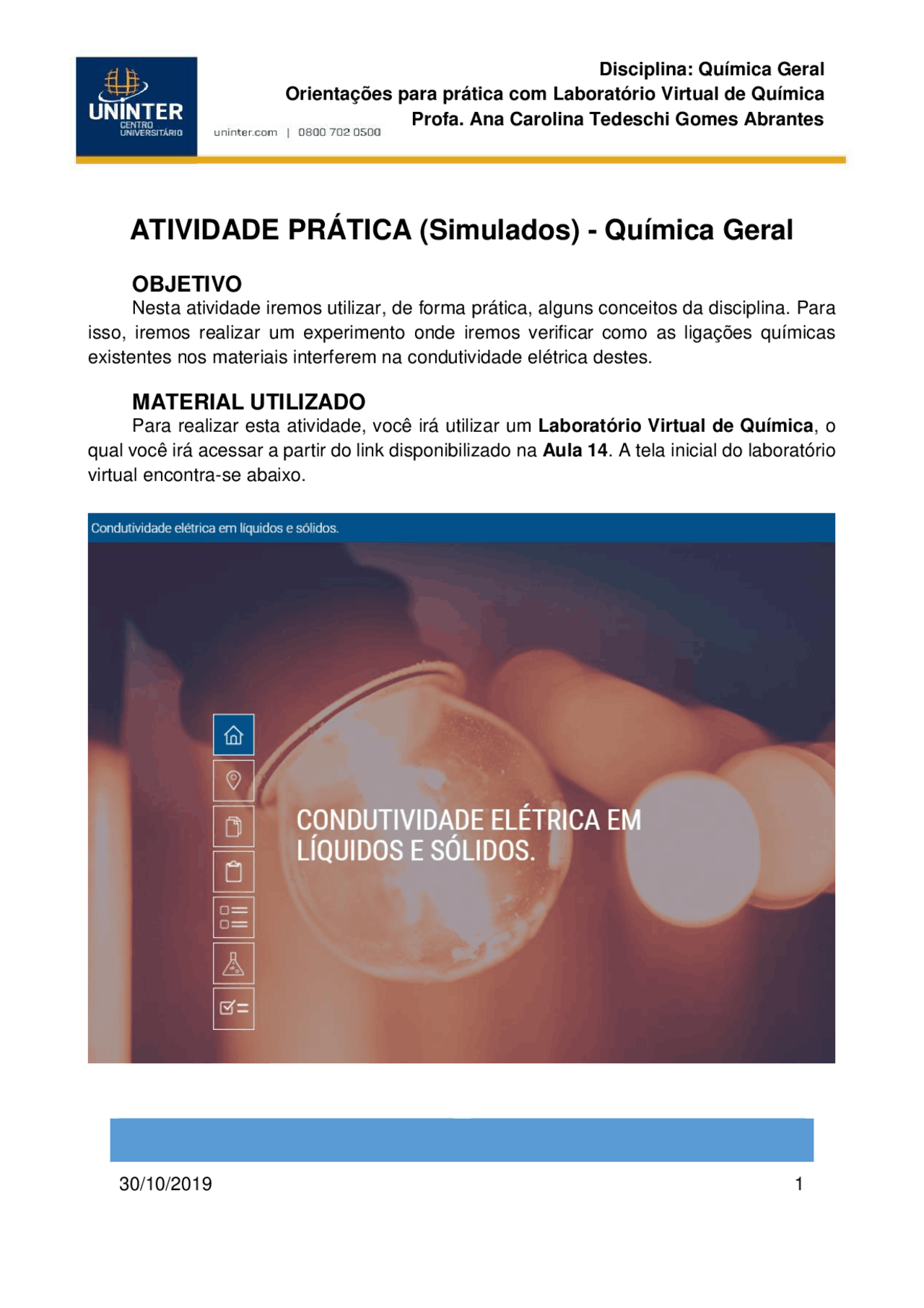 Produto Bom Atividade PrÁtica Realizada Com Simulador Virtual Docsity