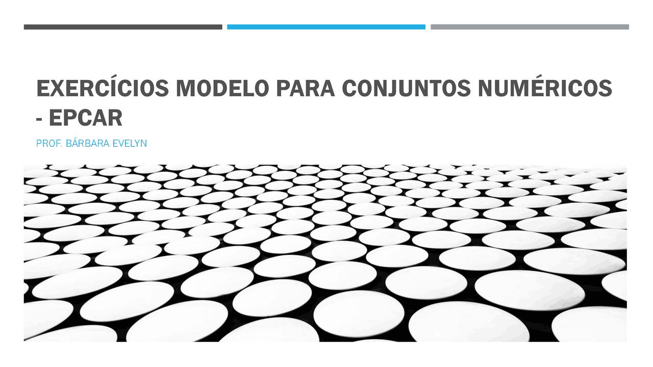 Exercícios Conjunto Número Epcar Exercícios Matemática Docsity
