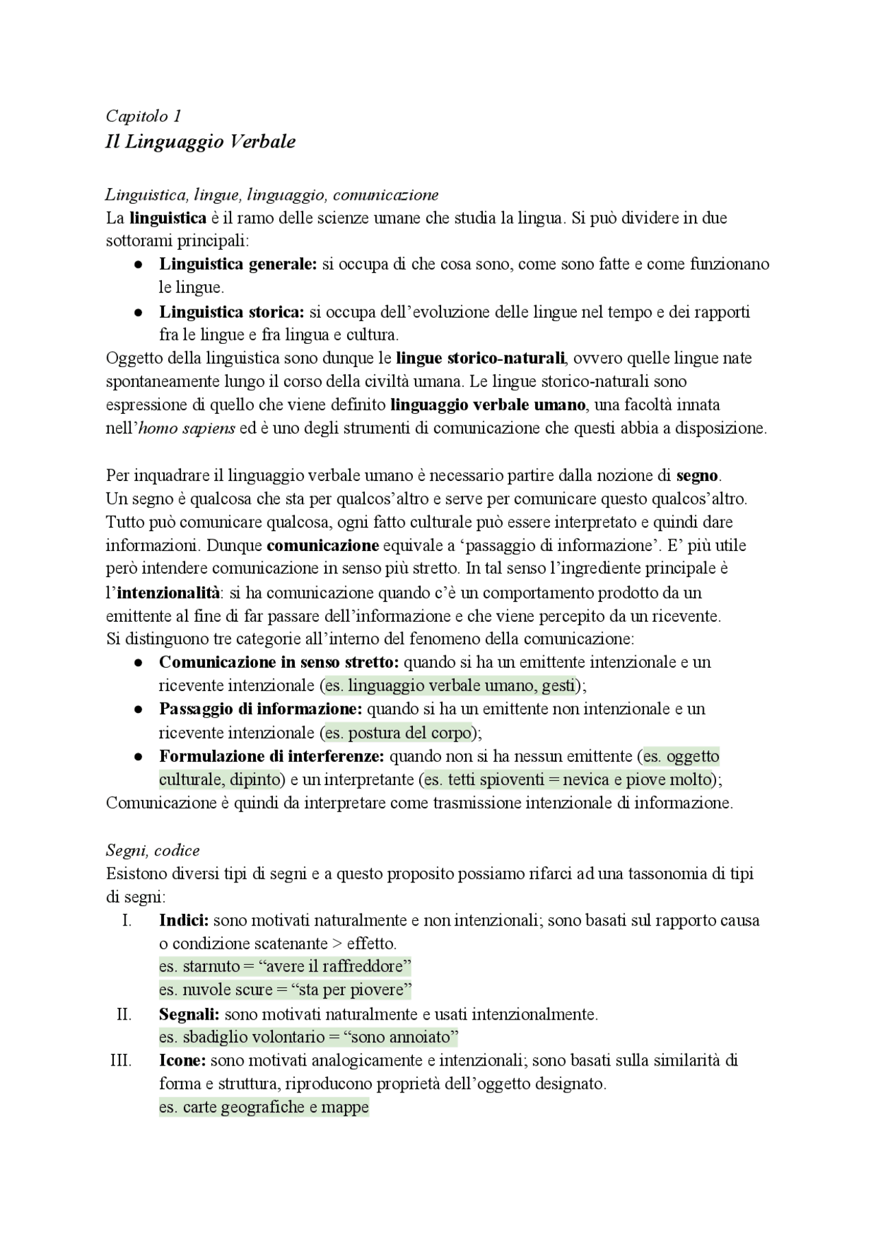 La Linguistica Un Corso Introduttivo Docsity