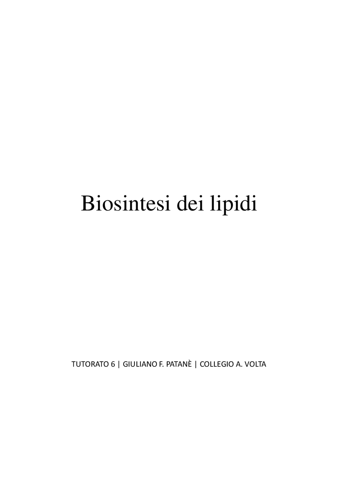 Struttura Dei Principali Lipidi Docsity