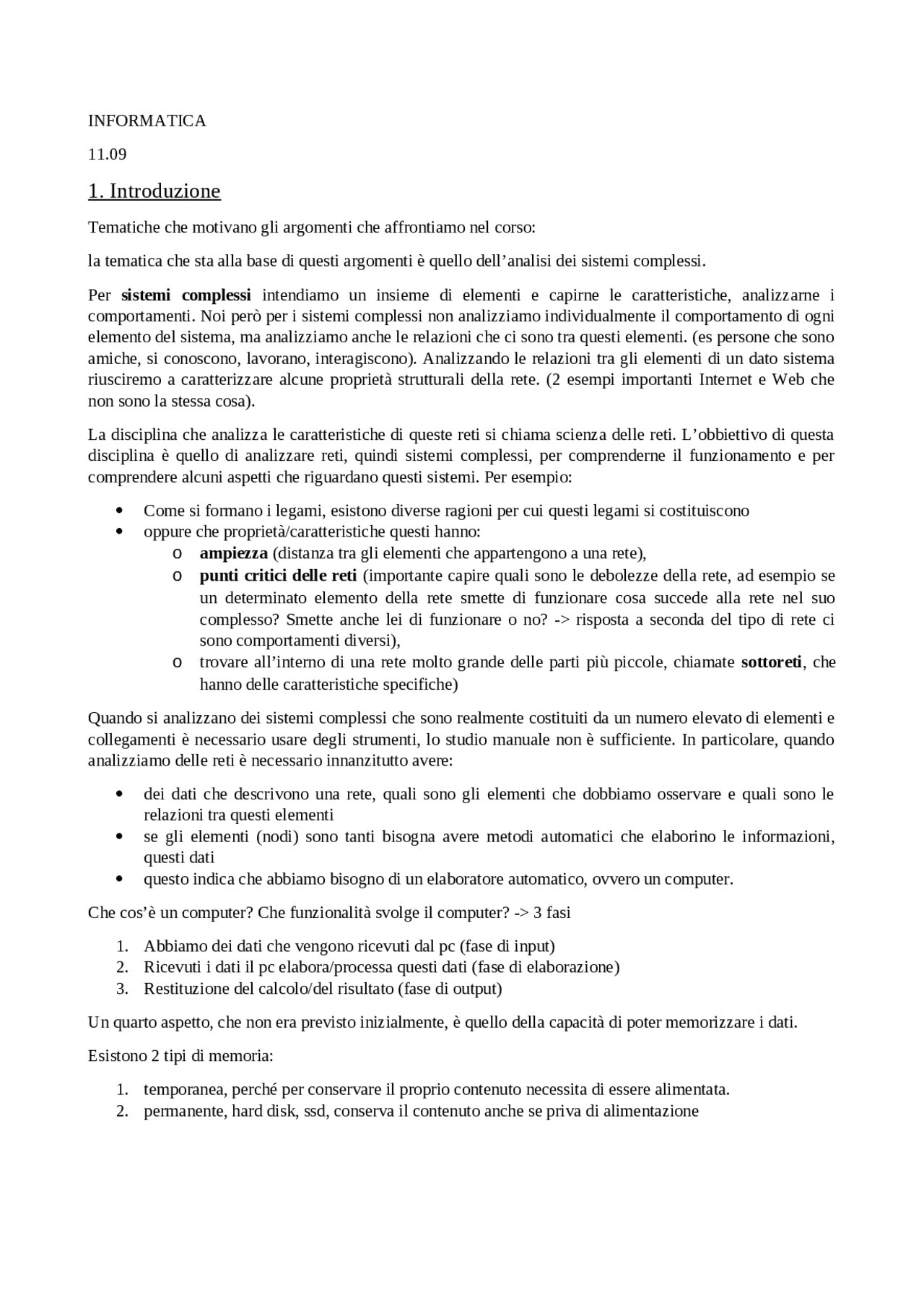 Informatica Per La Comunicazione Dondi Unibg Appunti Di Computer