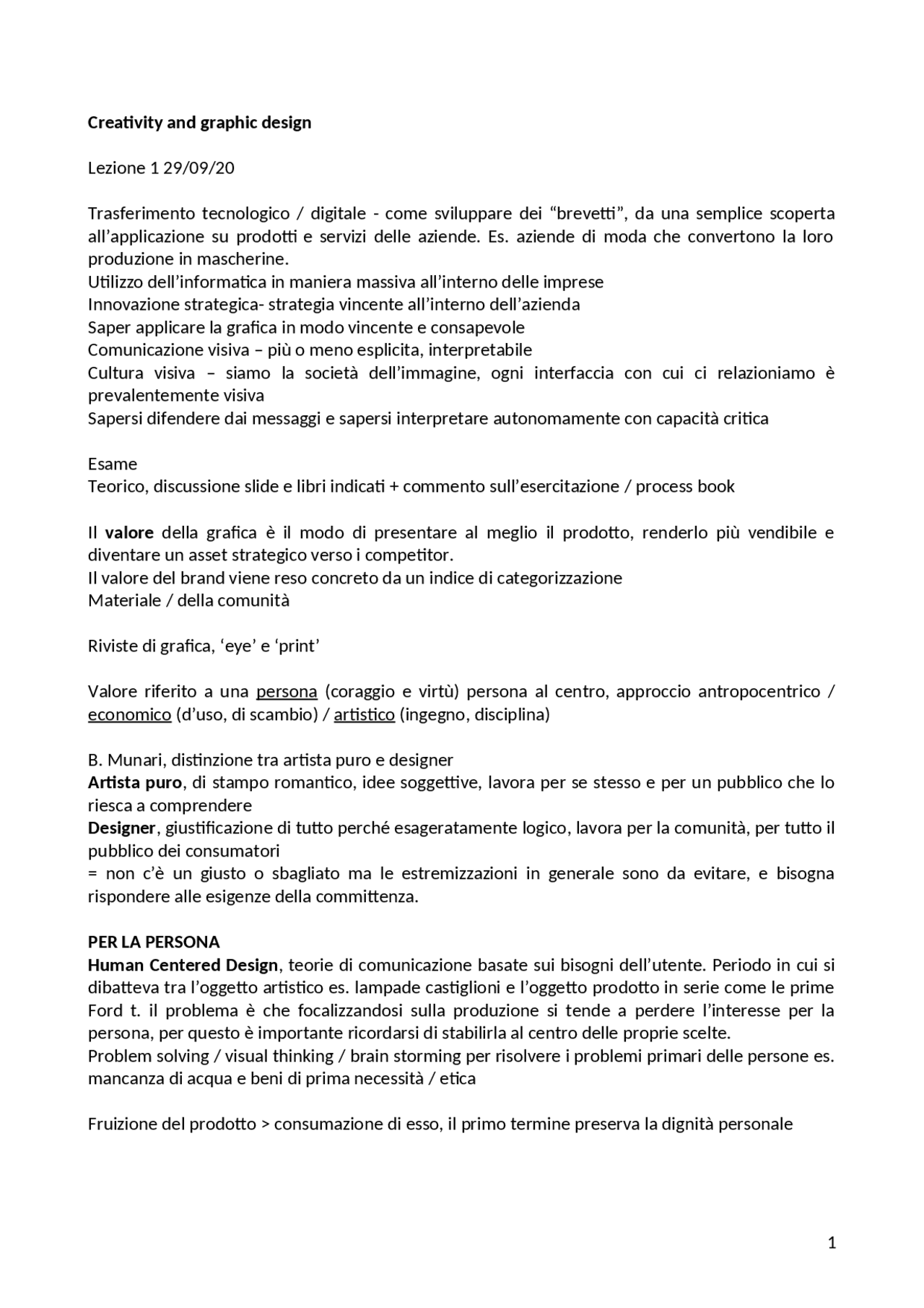 Creativity And Graphic Design Docsity