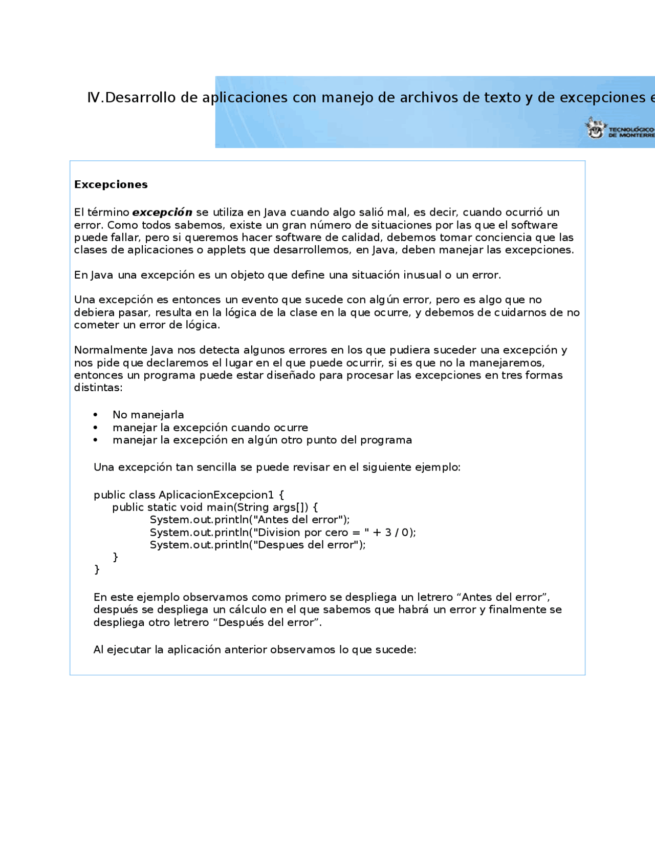 Ejercicios Programacio Java Docsity
