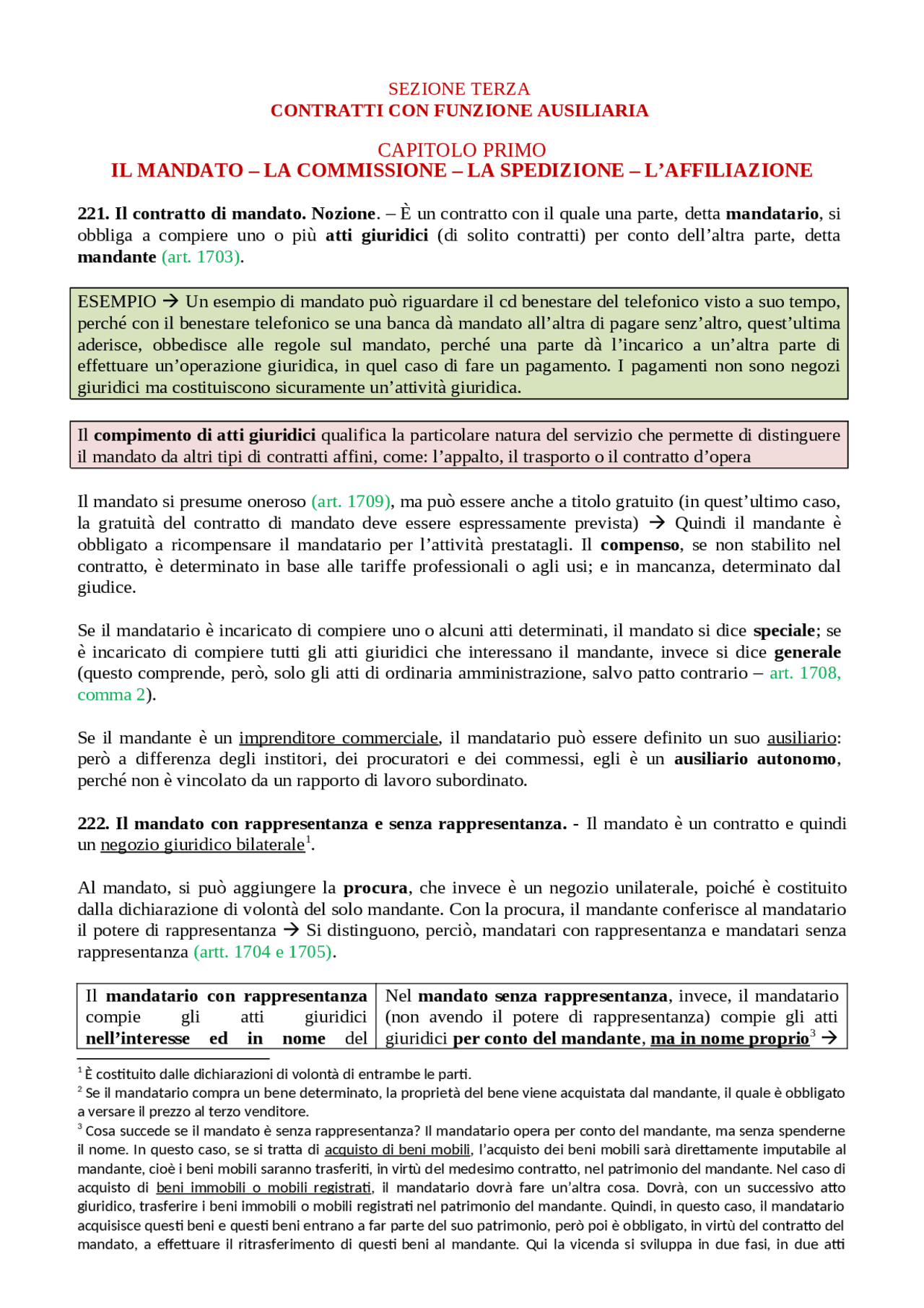 Diritto Comm Avanzato Parte 2 Docsity