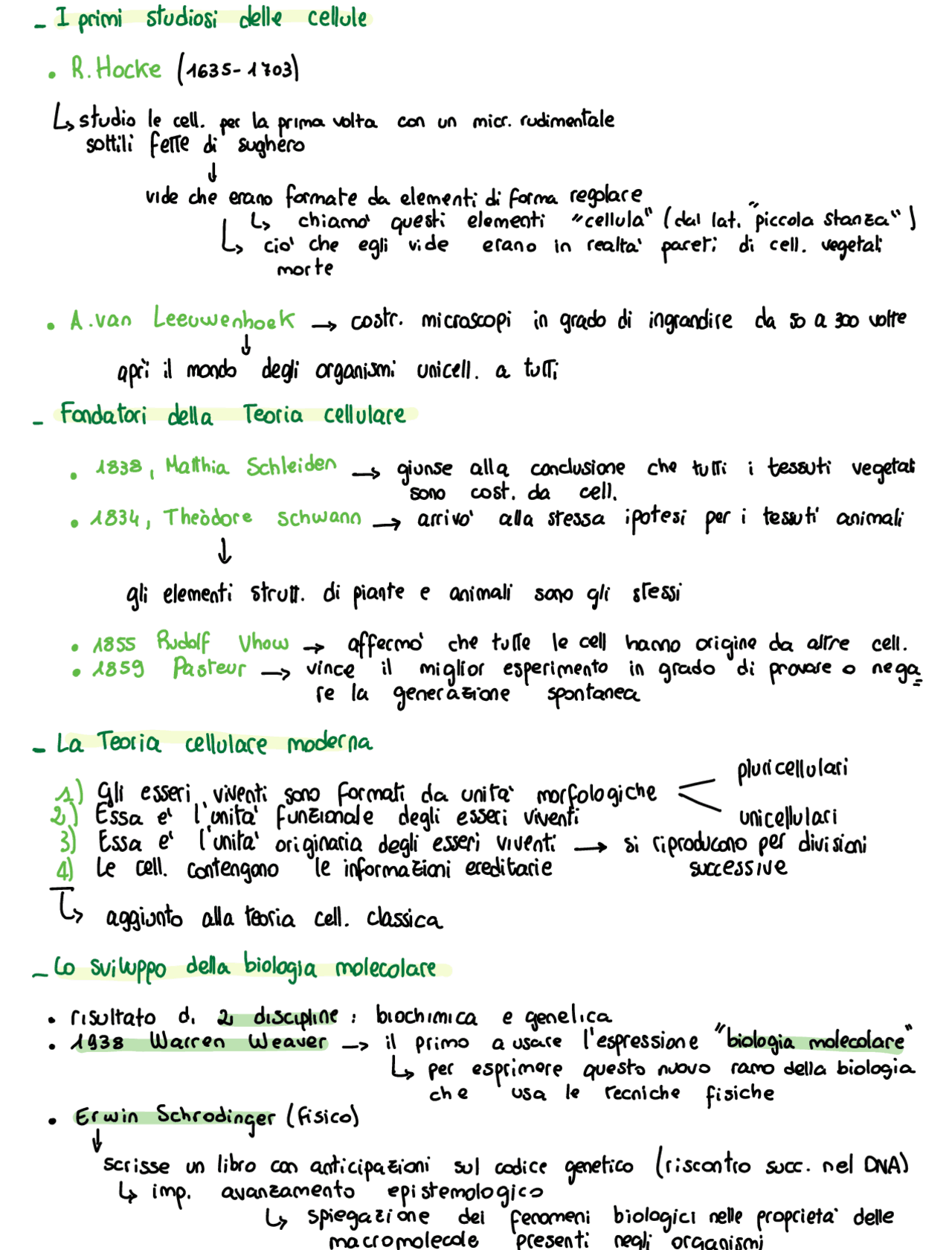 La Cellula Procariote Ed Eucariote Docsity