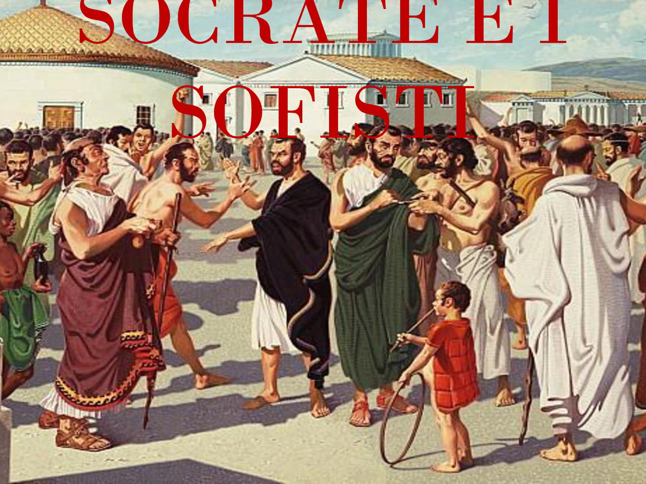 Socrate E I Sofisti Docsity
