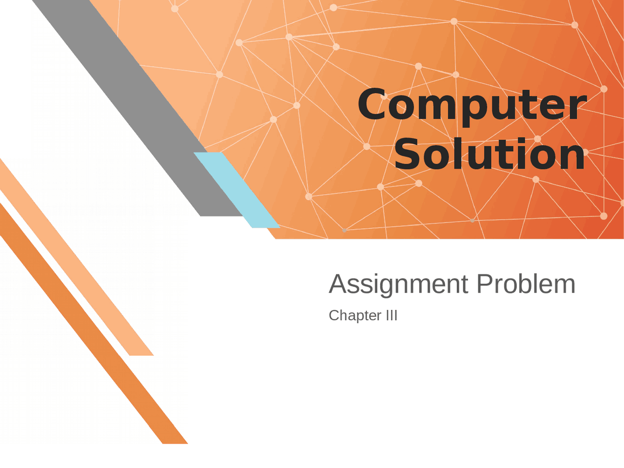 Management Science Management Docsity