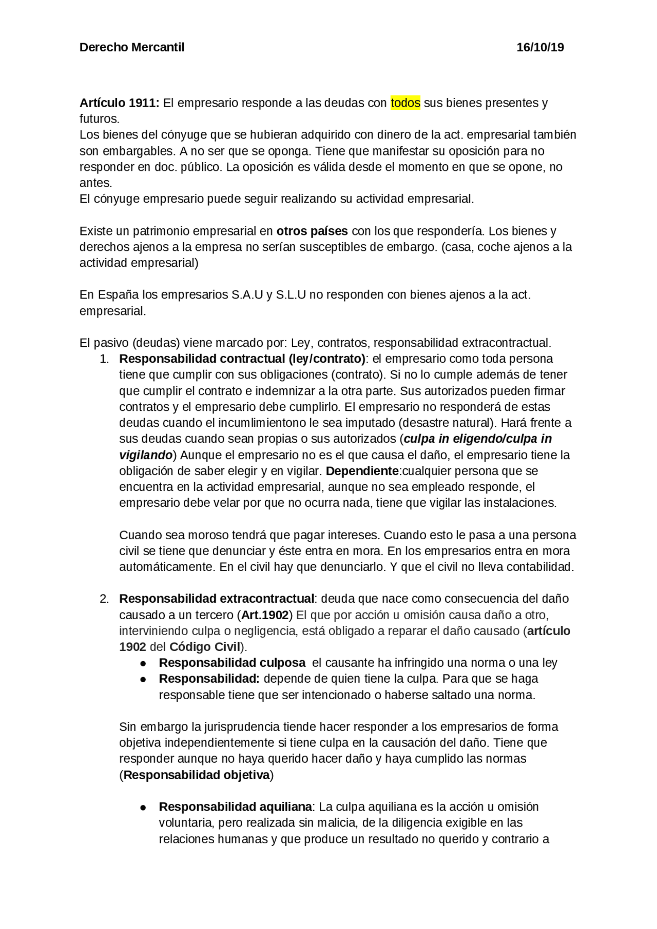 Derecho Ade Ub 2019 2020 Docsity