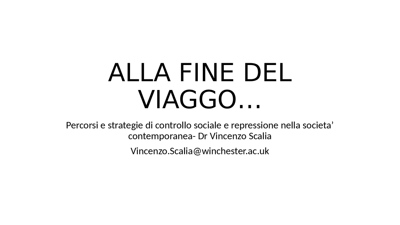 Carcere E Devianza Lezione Docsity