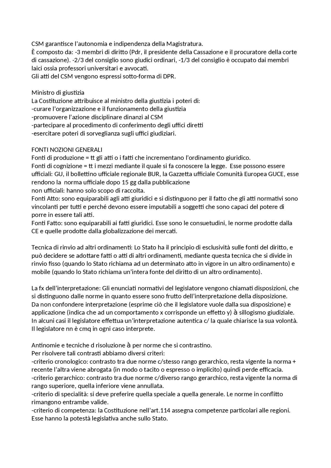 Riassunto Diritto Pubblico Docsity