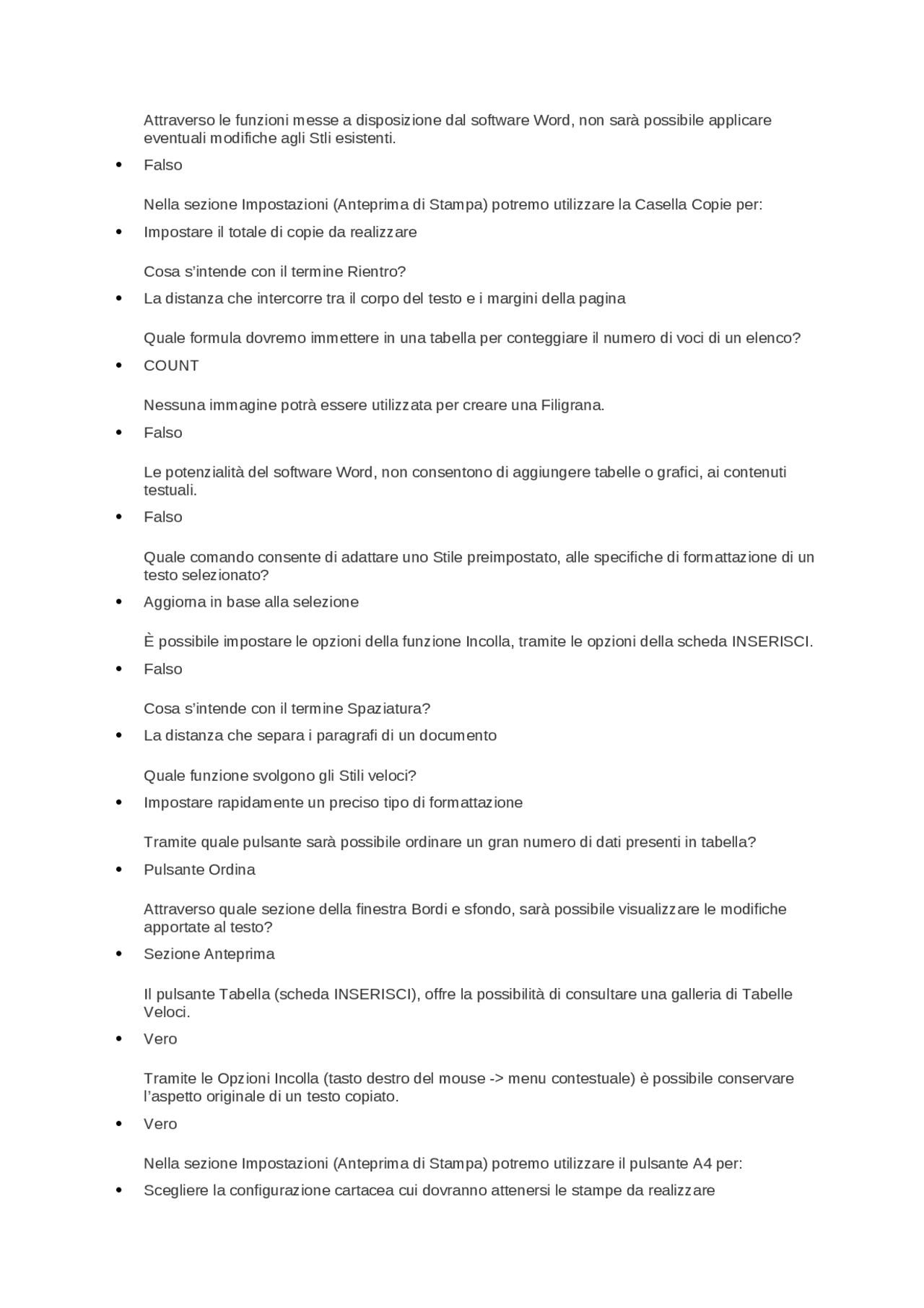 Eipass Progressive Primo Modulo Word Docsity