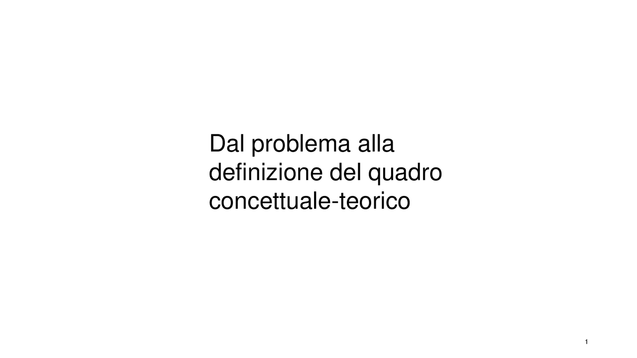 Pedagogia Sperimentale Docsity