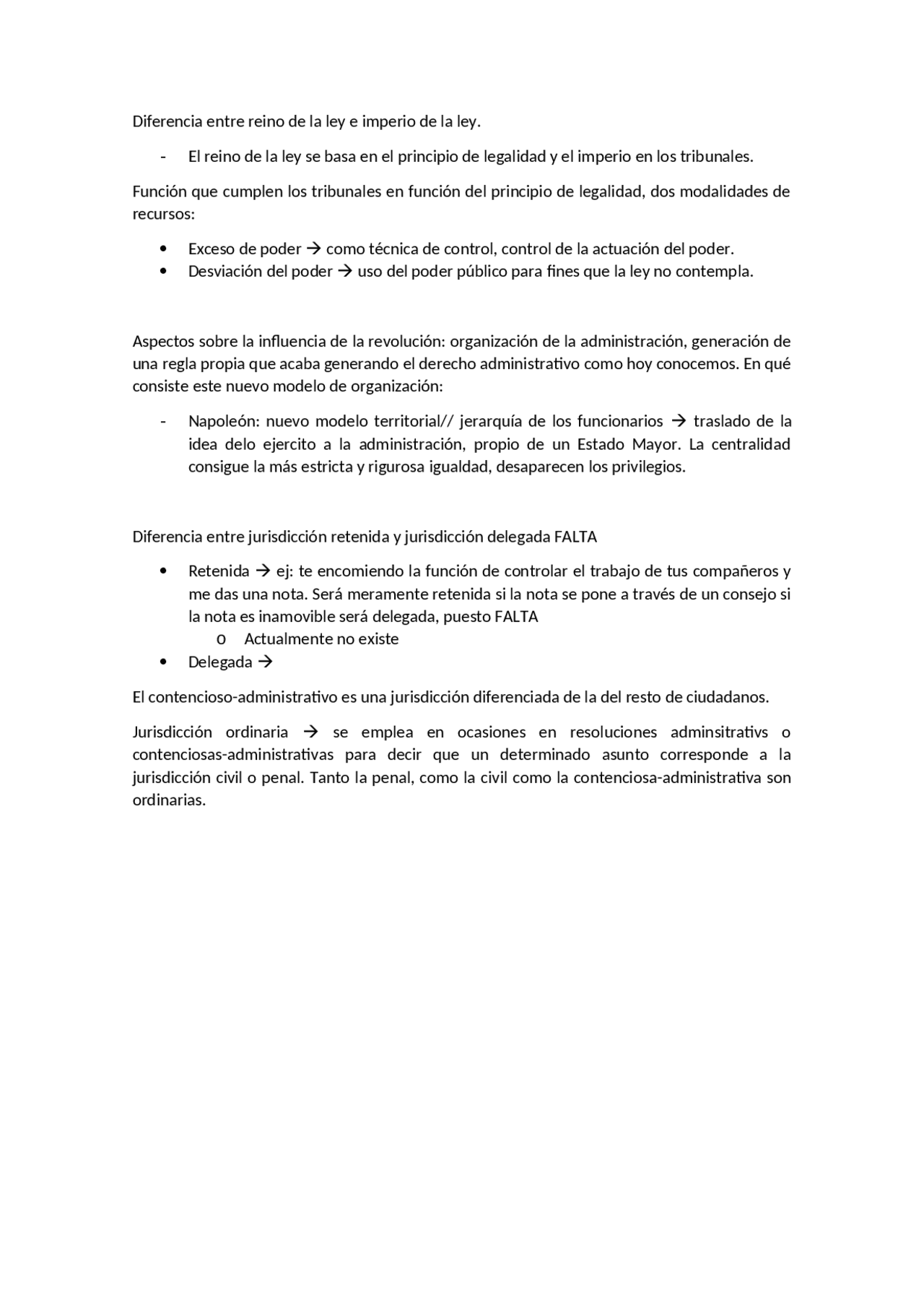 Práctica 1 Derecho Admin I - Docsity