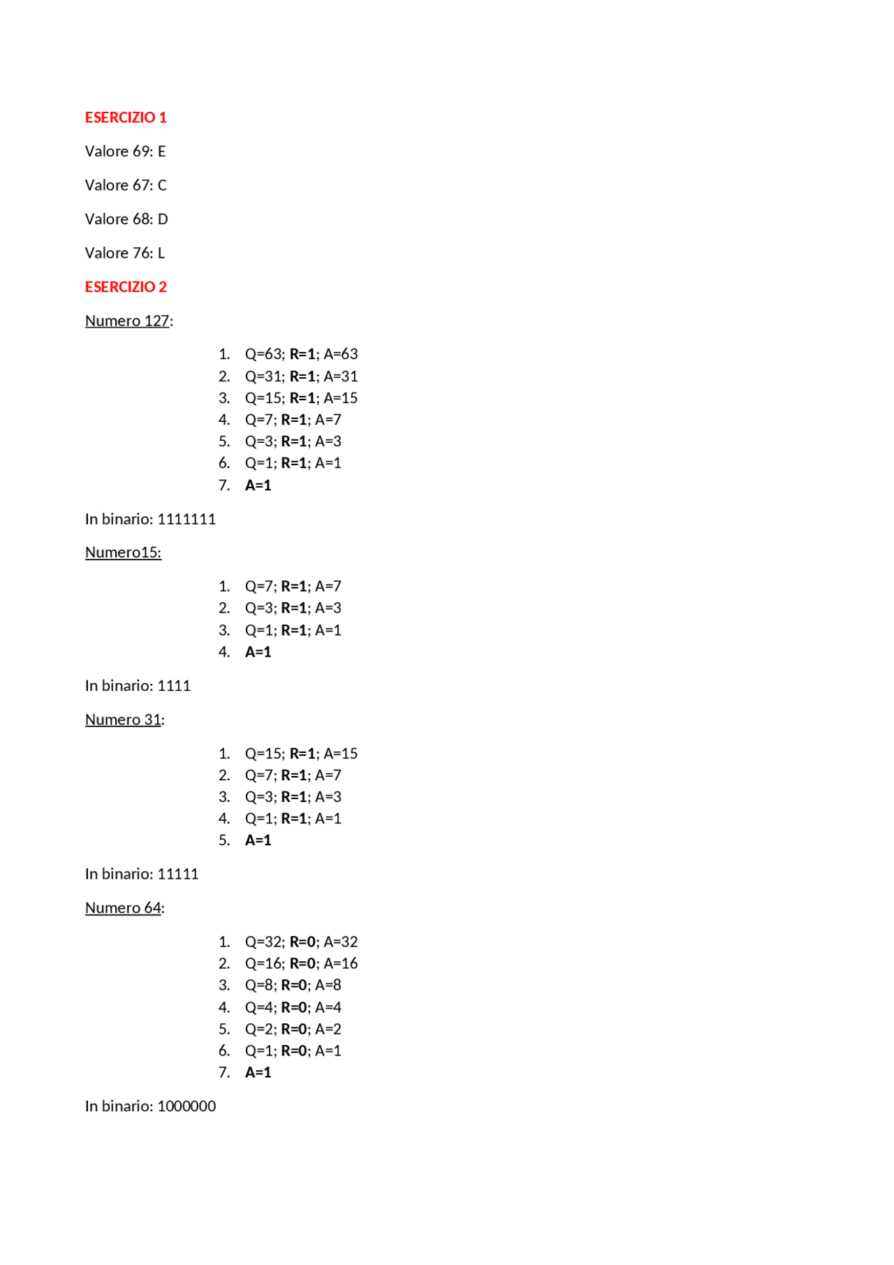 Concetti Di Base 2 Informatica Docsity