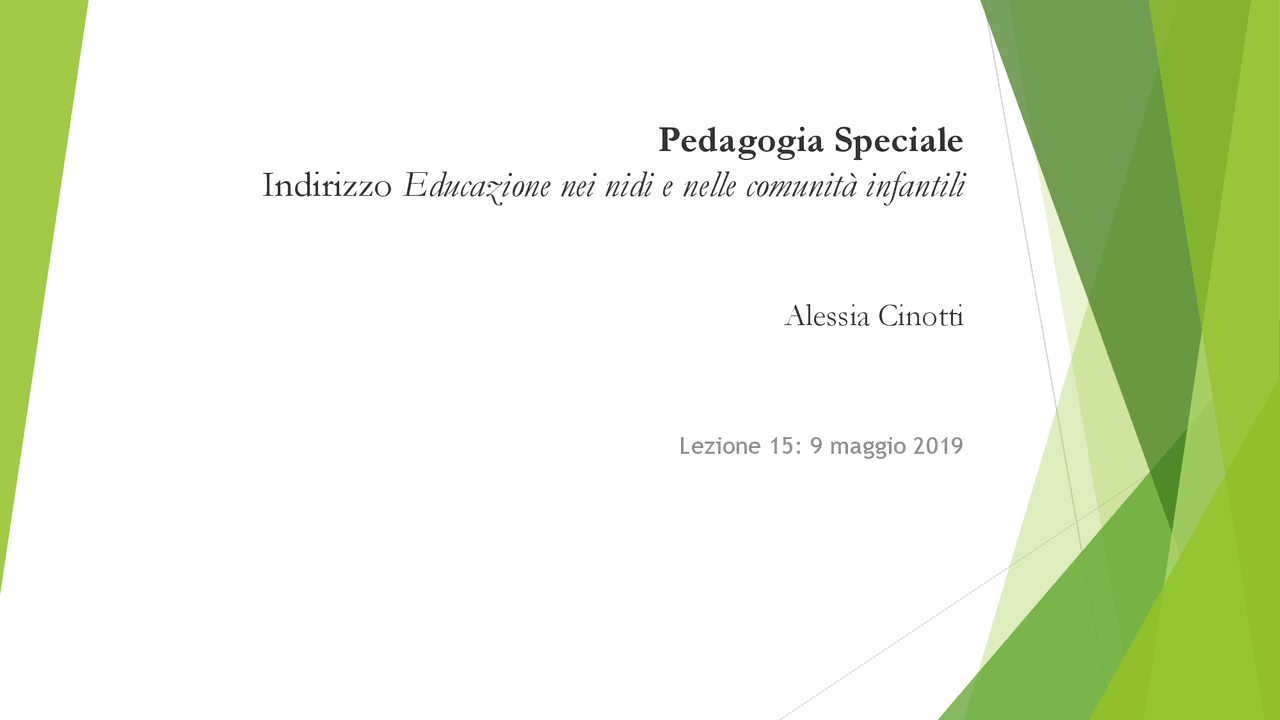 Gioco Nel Nido Inclusivo Docsity
