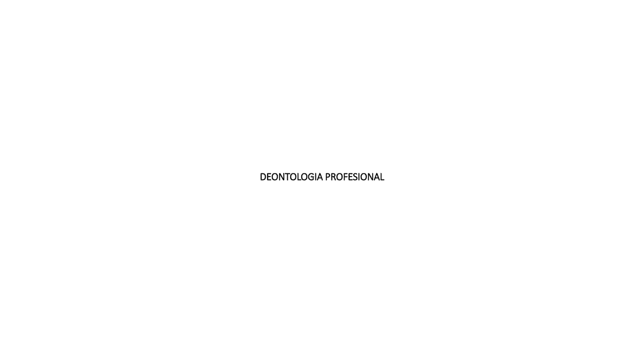 Tema 6 Deontología Profesional Apuntes De Deontología Docsity