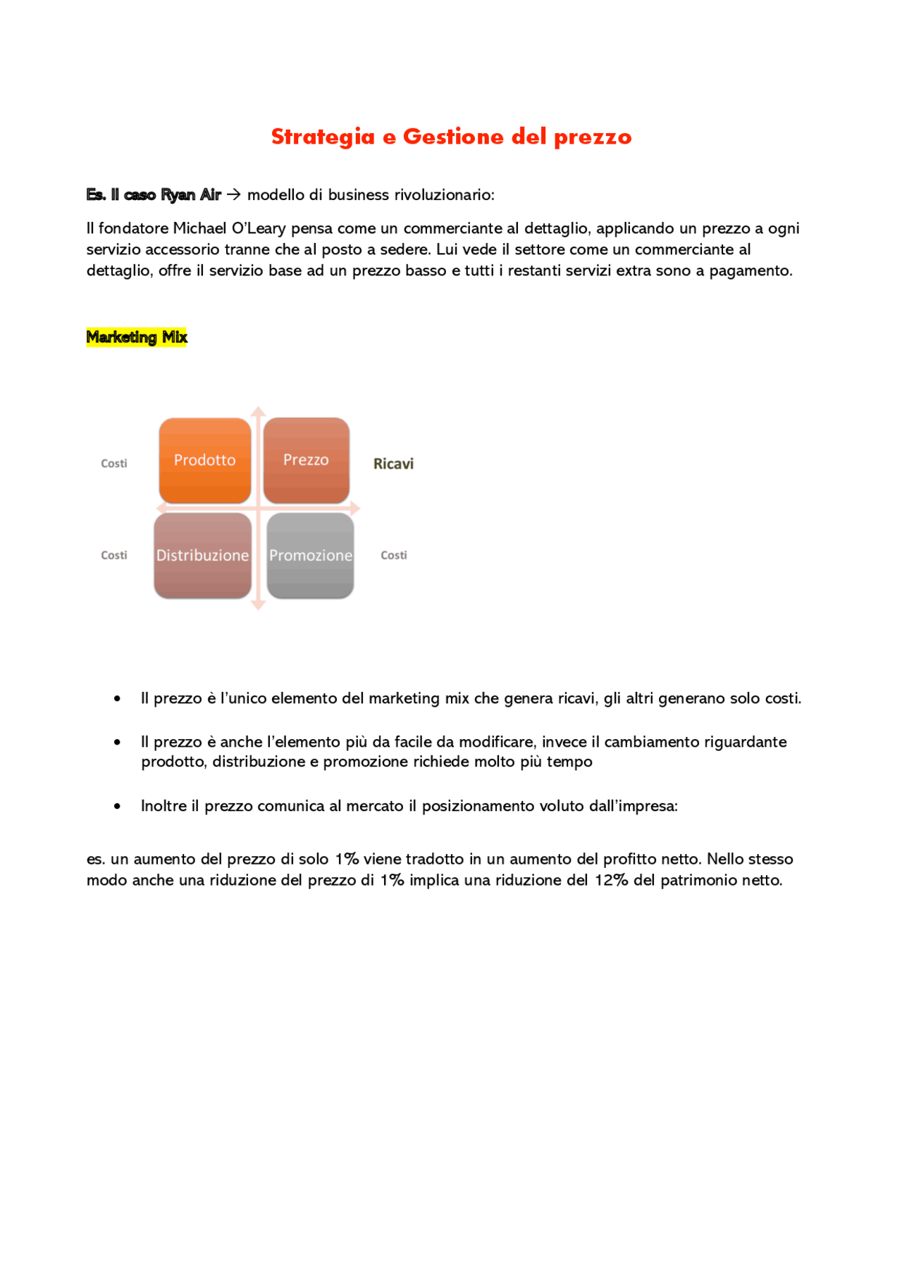 Riassunto Capitoli Marketing Kotler Keller Docsity