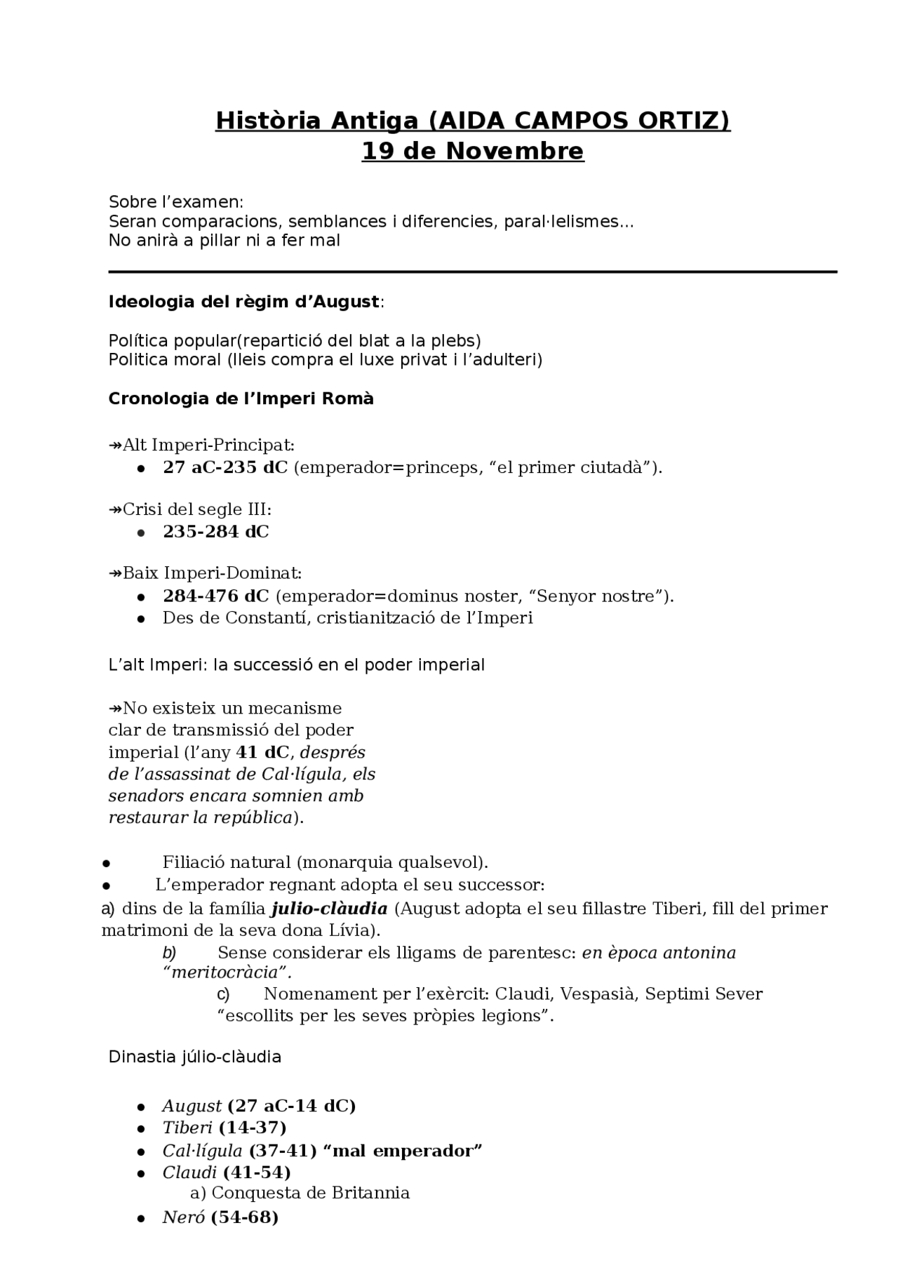 Apunts Història Medieval - Docsity