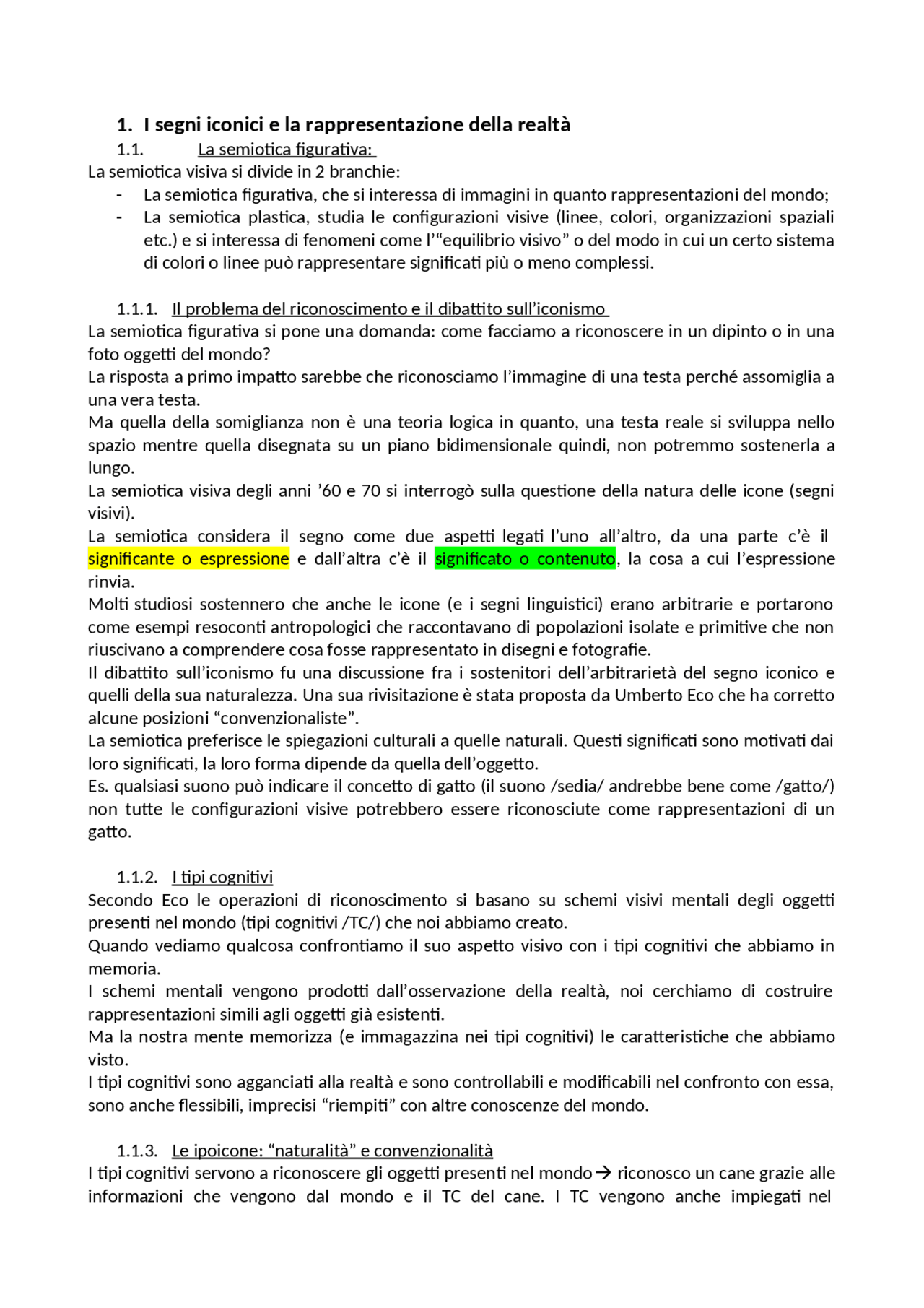 Cosè La Semiotica Visiva Docsity