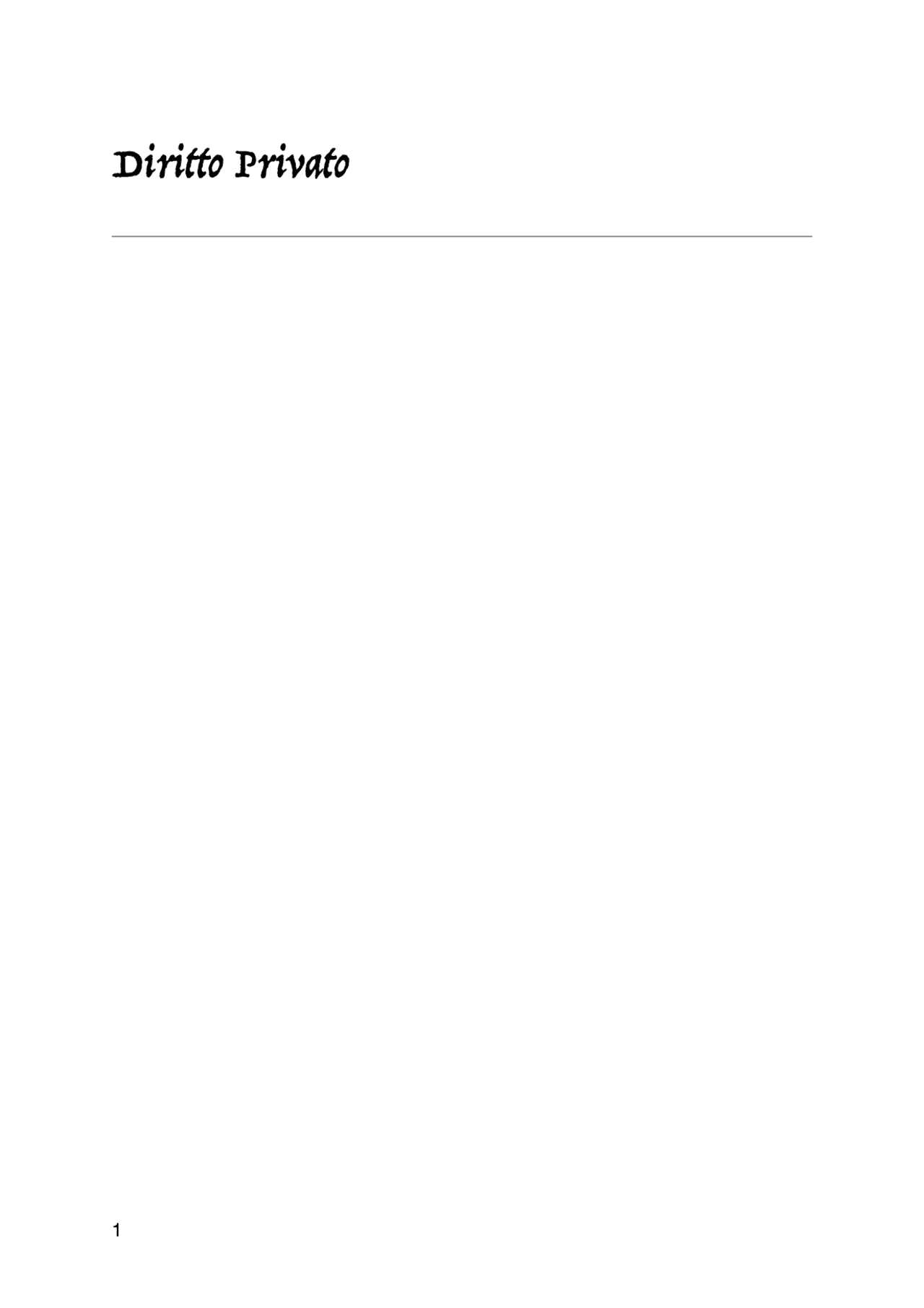Manuale Di Diritto Privato Bianca Docsity