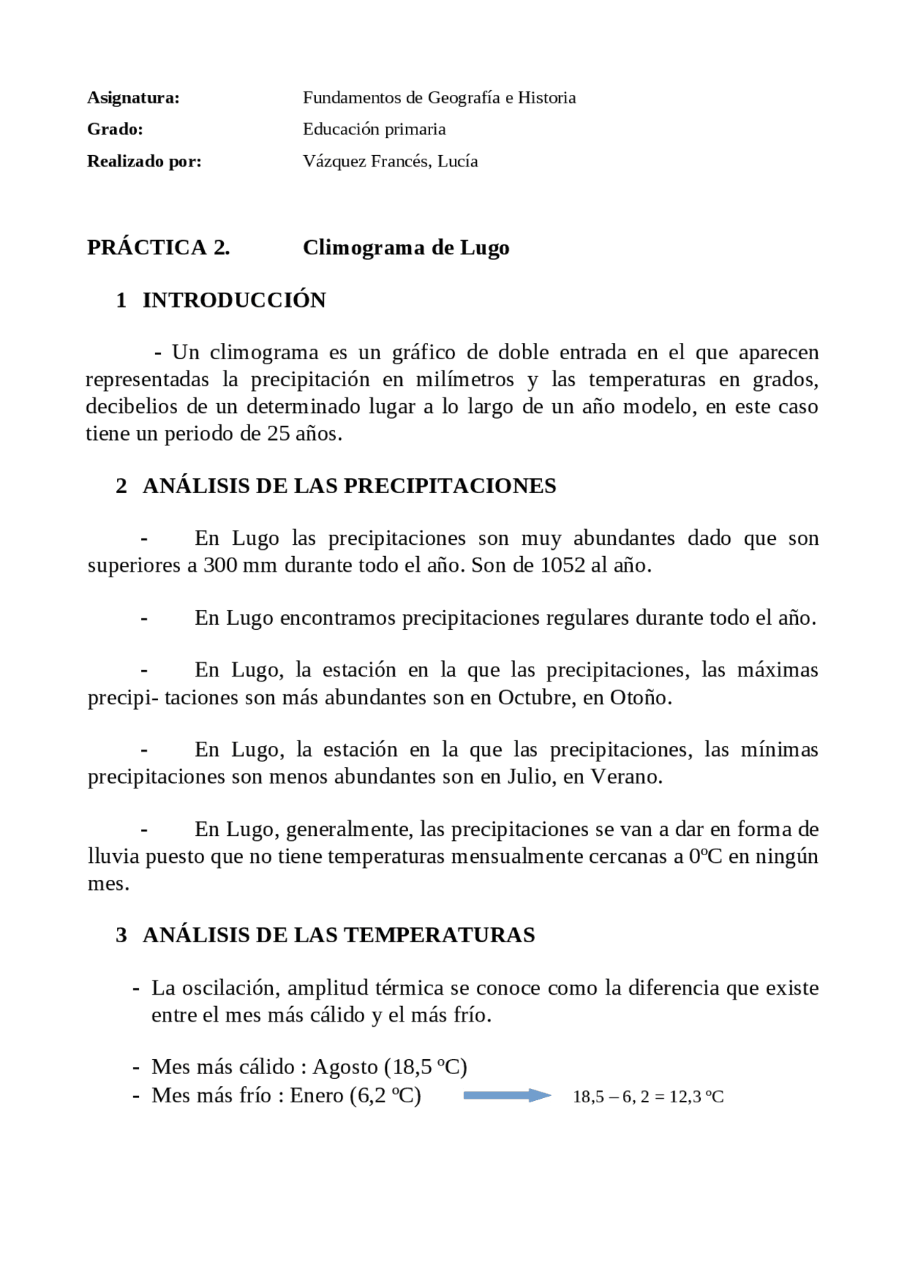 Practica 2 Climograma Ejercicios De Geografía Docsity