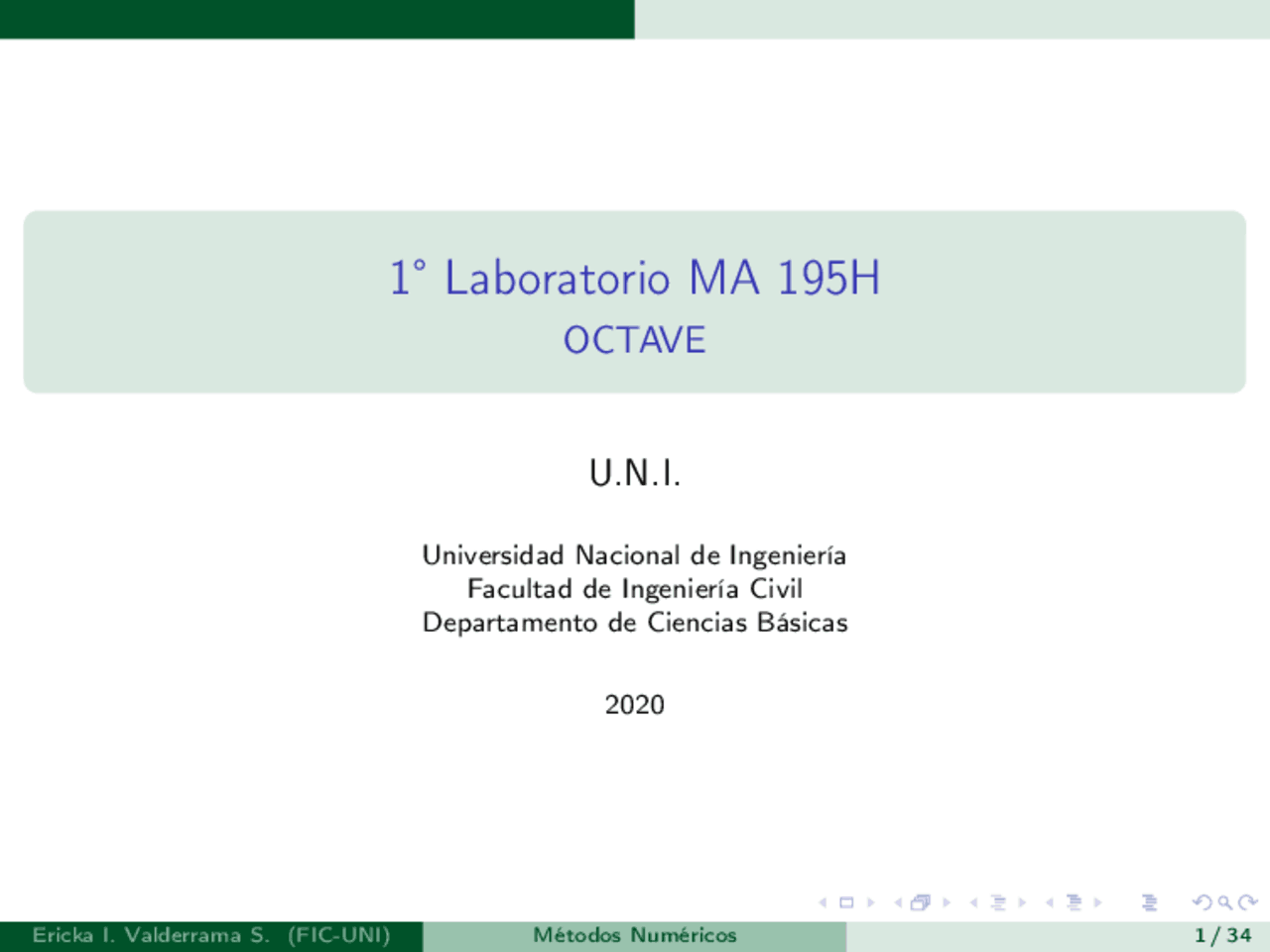 Clase De Laboratorio Octave Docsity