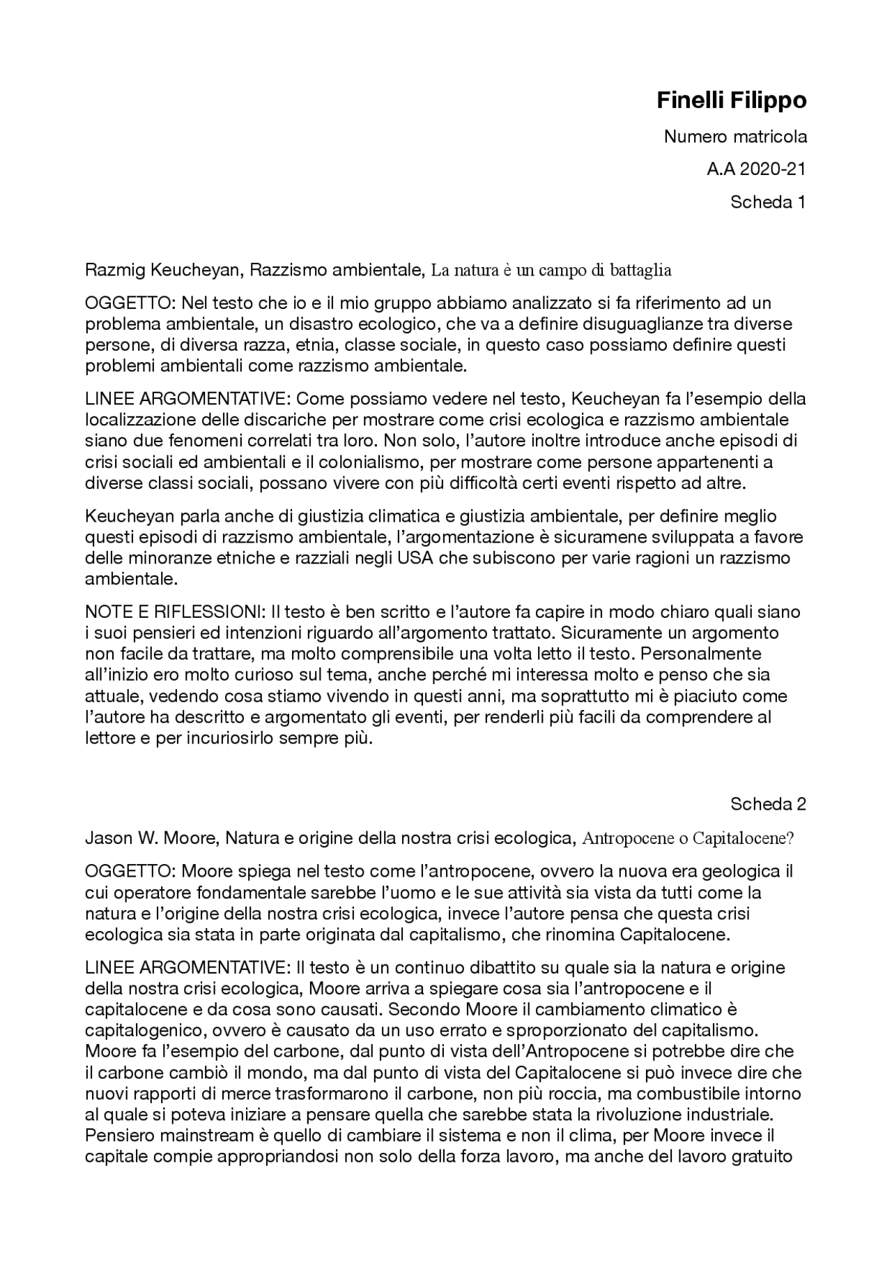 Riassunto Sociologia Dello Sviluppo Gruppo E Discussant Docsity