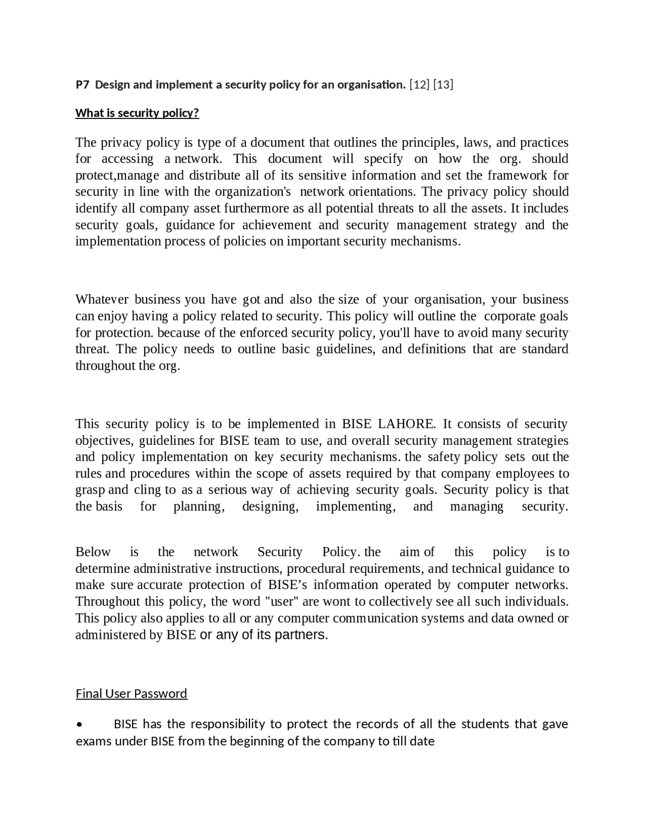 MID TERM PROJECT- Phase 1 - Docsity