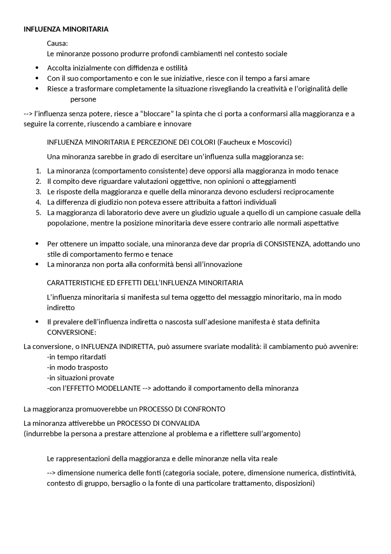 Influenza Sociale Pt 2 Maria Giuseppina Pacilli Docsity