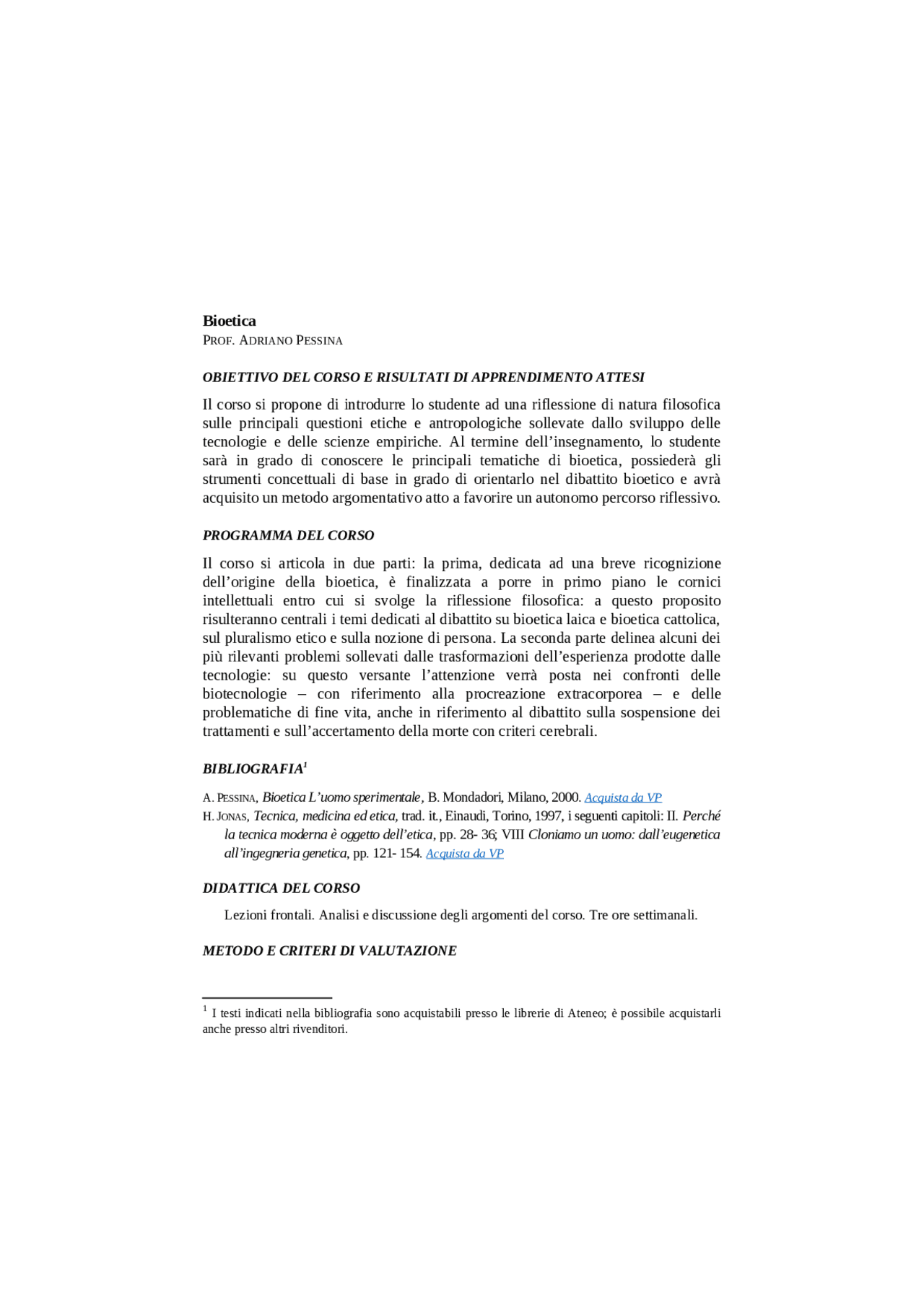 Bioetica E Filosofia Morale Docsity