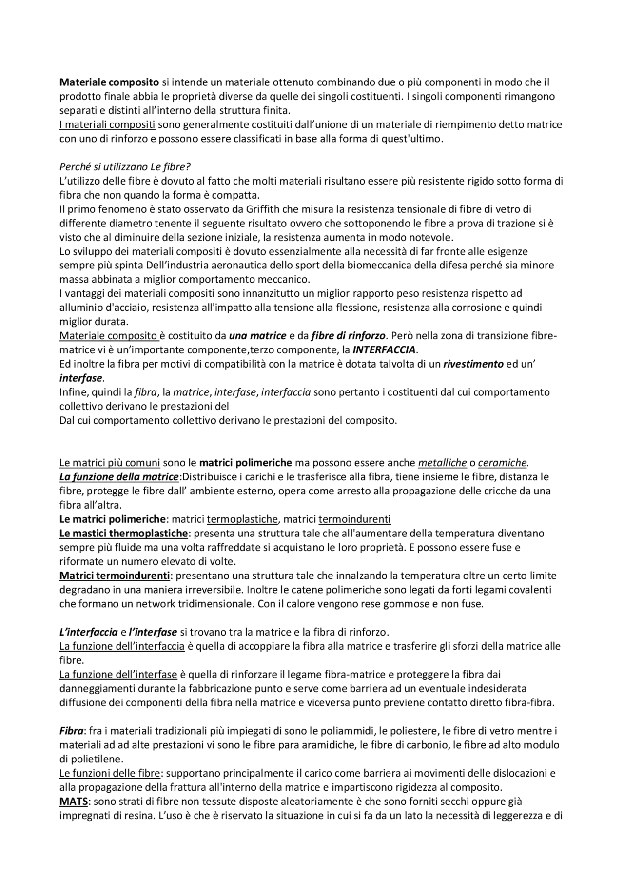 Esame Ingegneria Appunti Docsity