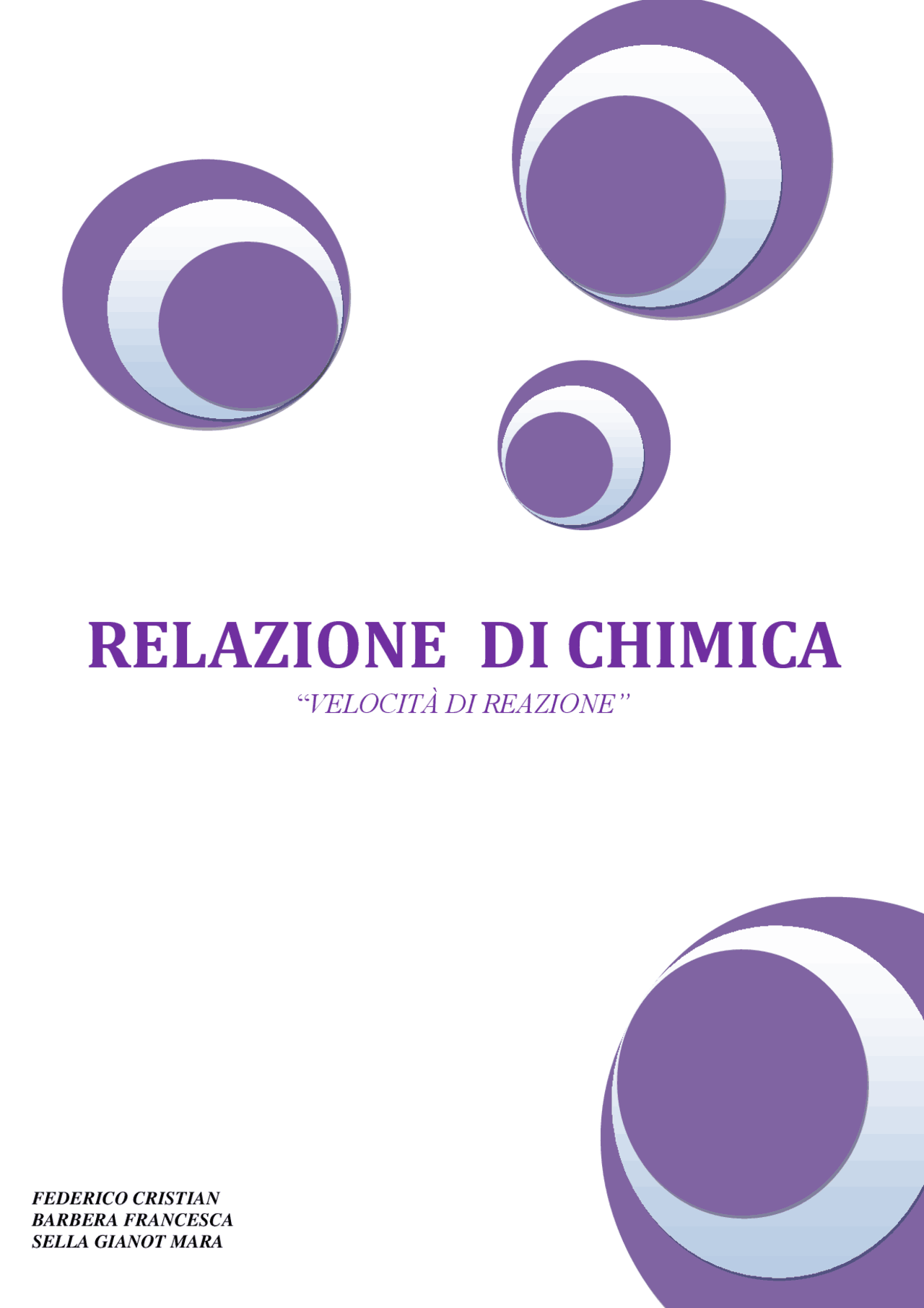 Relazione Di Scienze Che Riguarda Compiti A Casa In Pdf Docsity