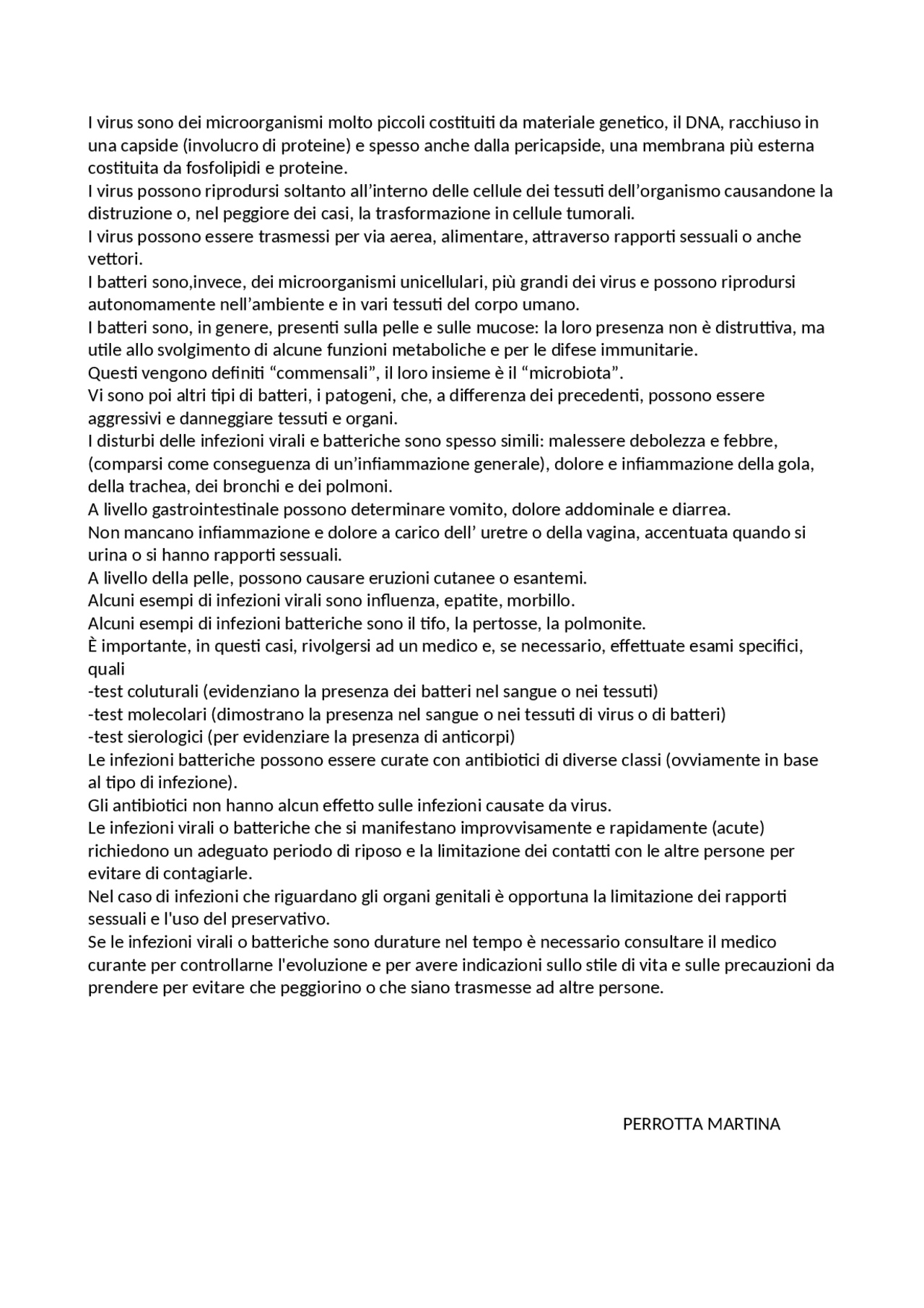 Virus E Batteri Differenze Docsity